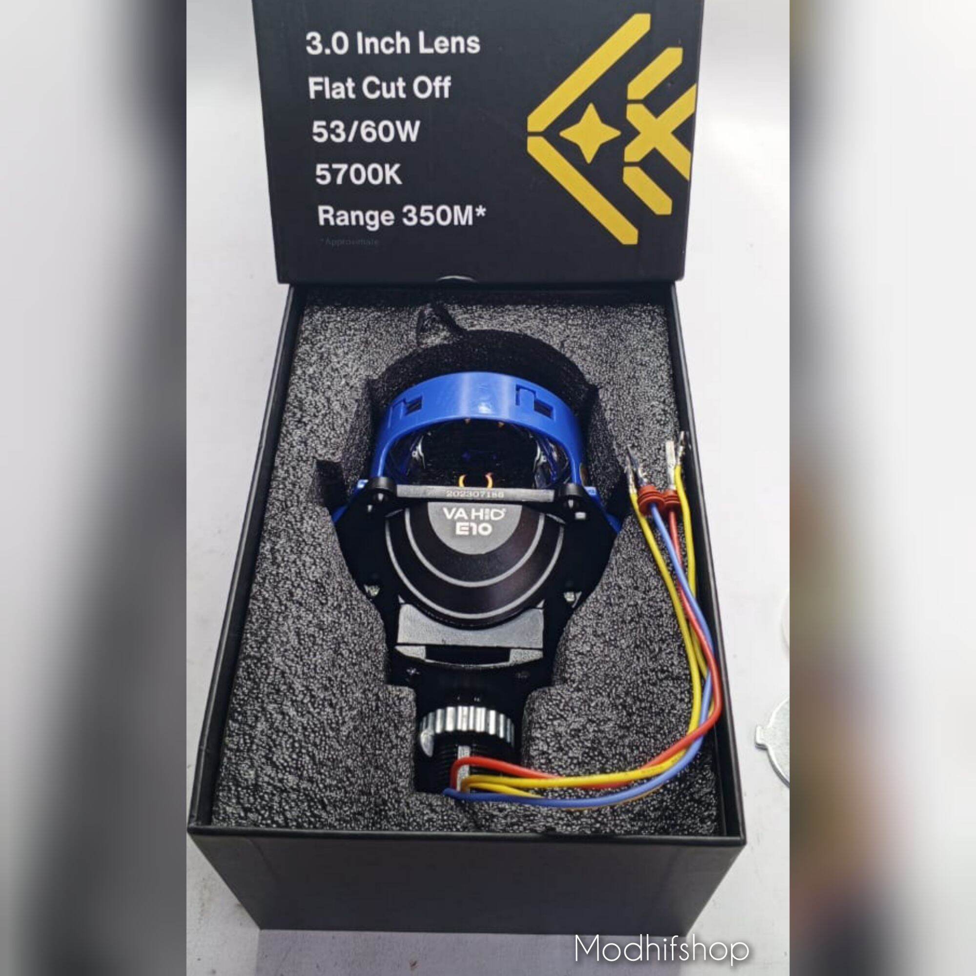 VAHID - Biled E10 GMAX Series (Satuan) LED Projector 3 Inch Purple Lens ...