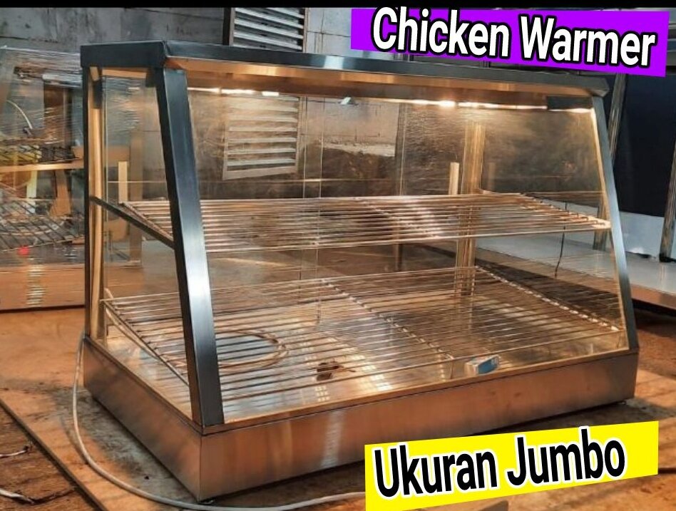 Etalase fried chicken / Display warmer | Lazada Indonesia