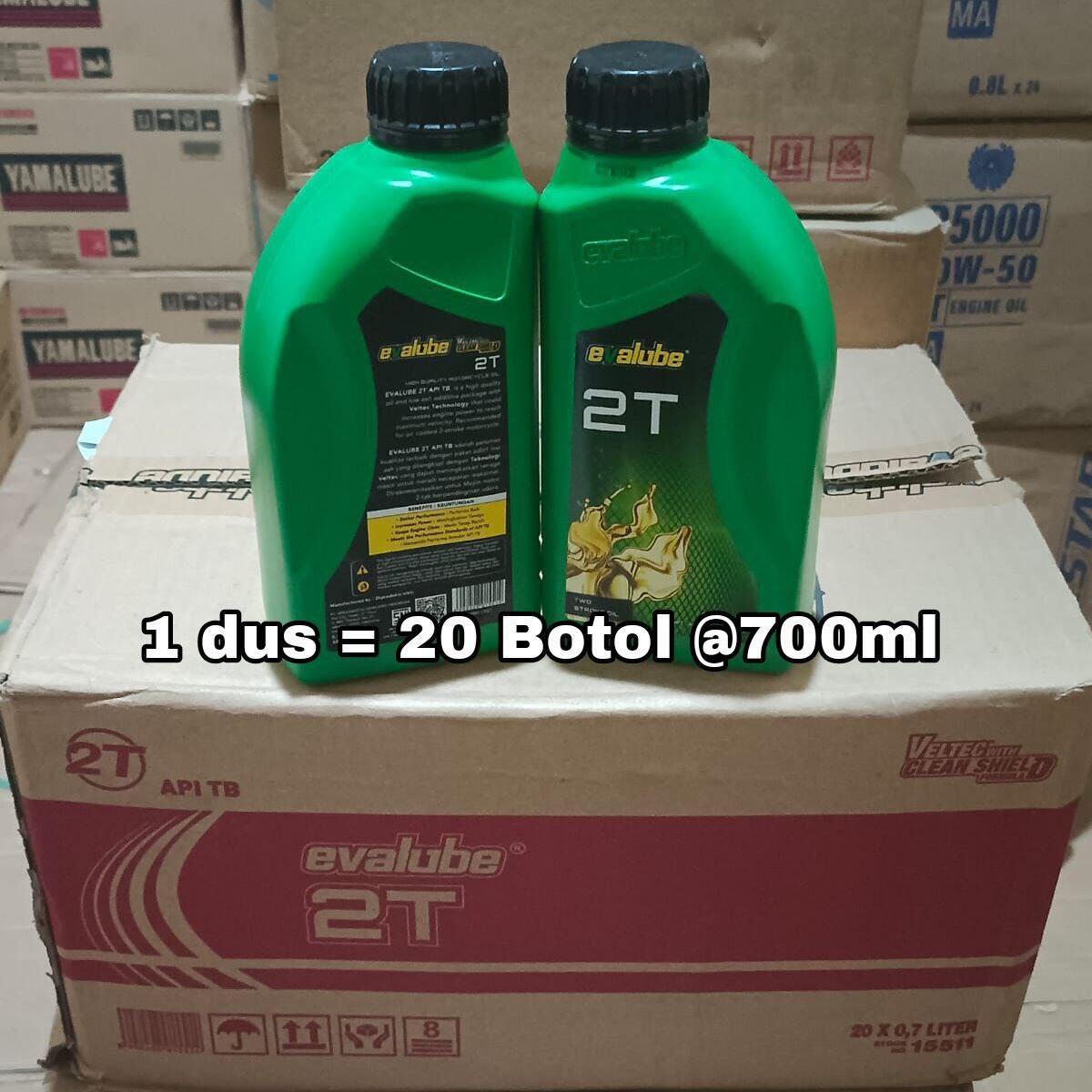Oil / Oli Evalube 2T ( 1DUS 20 BTL ) | Lazada Indonesia