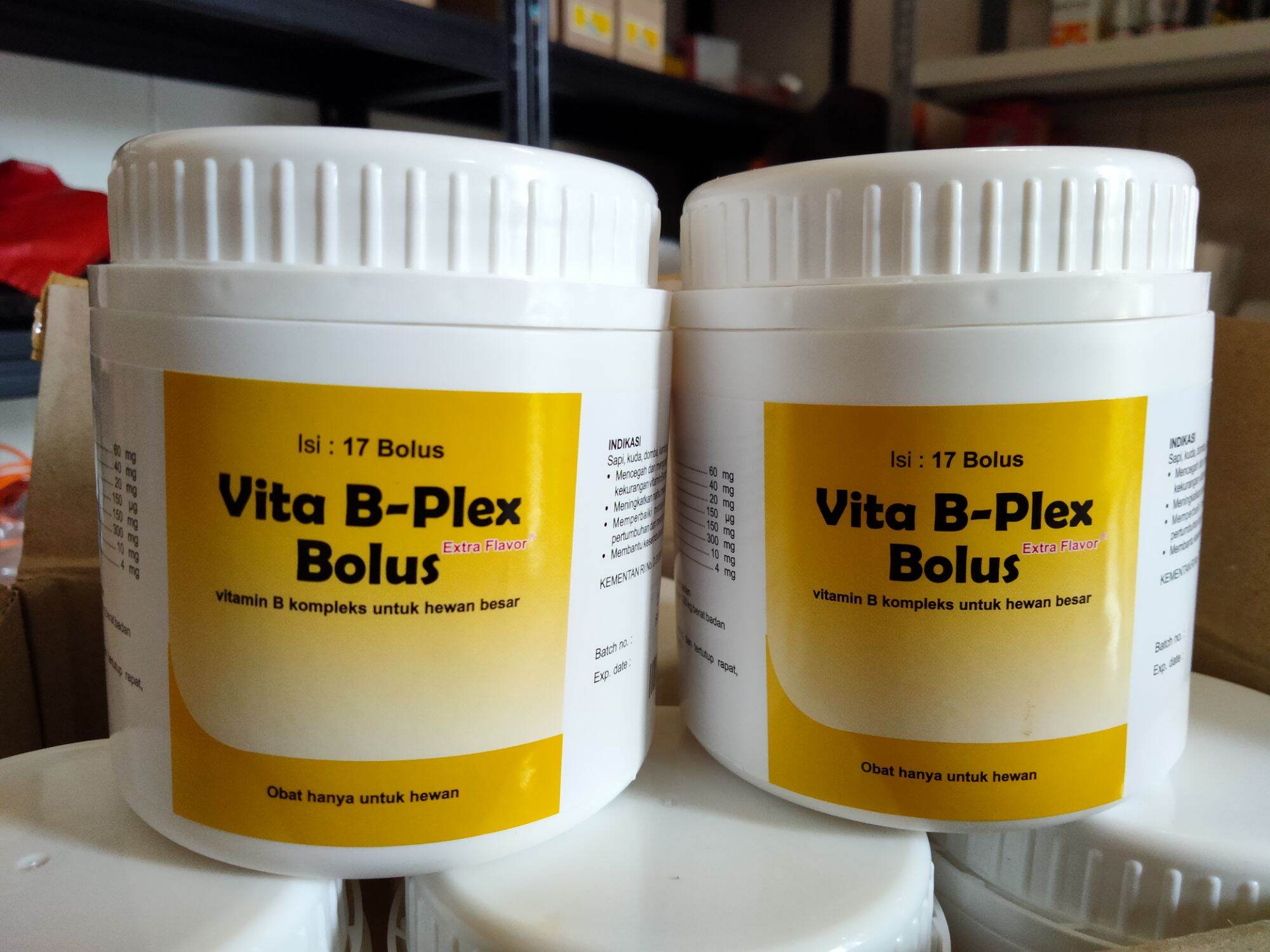 Vita B Plex Bolus Medion Botol Vitamin B Kompleks B Komplek B Complex ...
