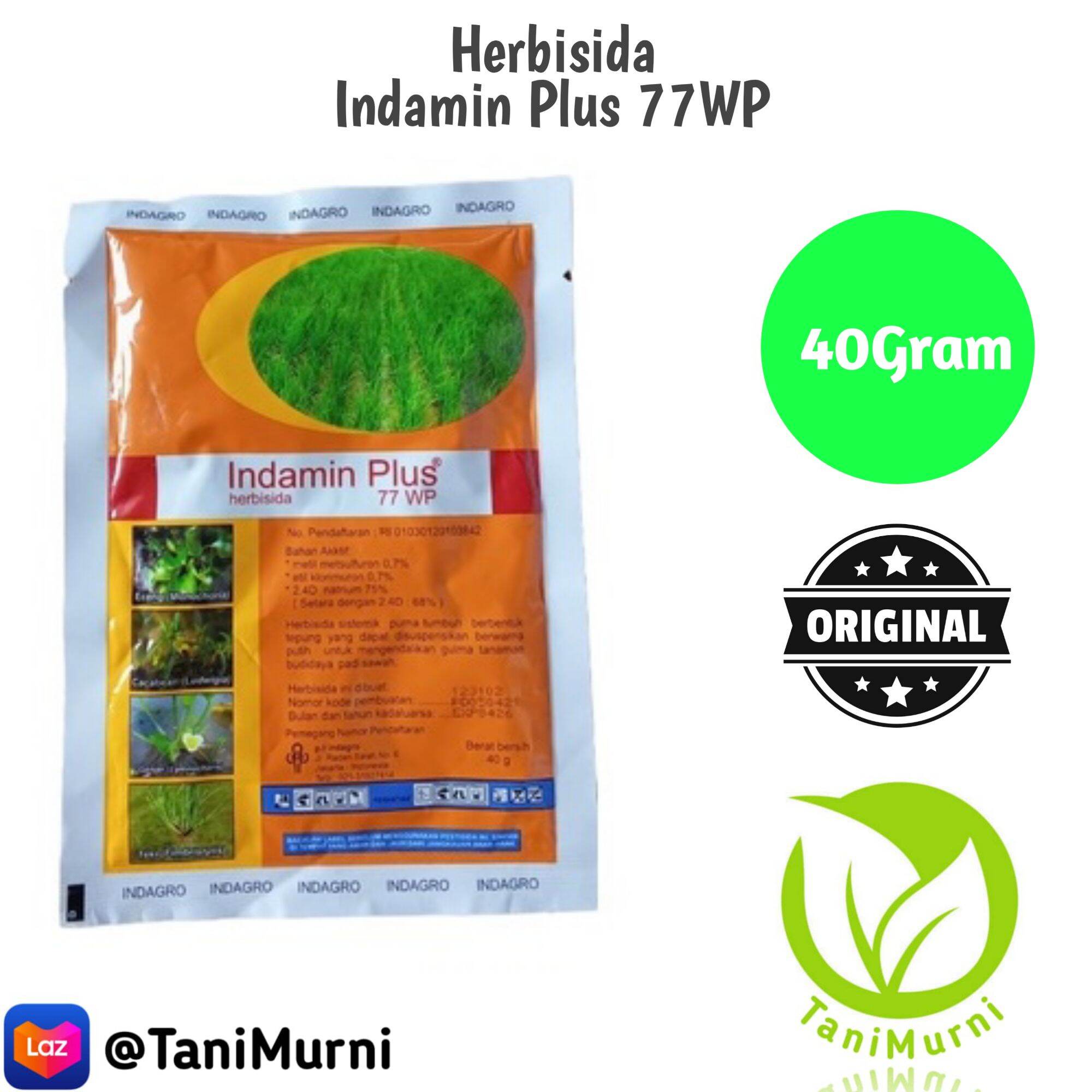 Herbisida Indamin Plus 77WP Racun Gulma Padi | Lazada Indonesia
