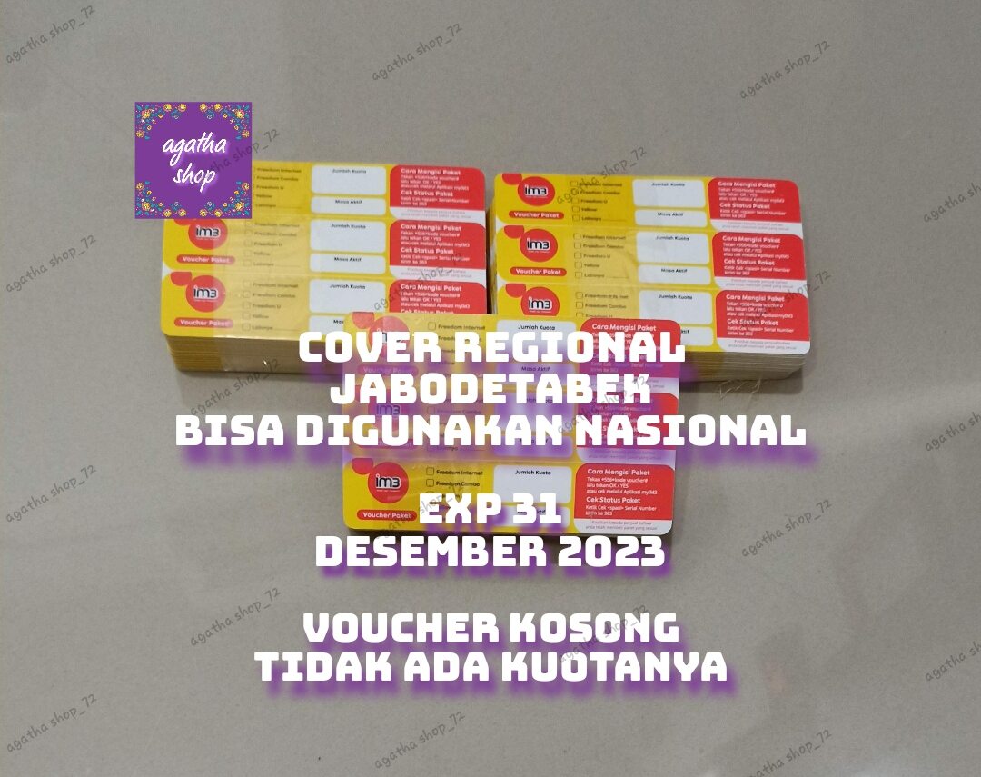 VOUCHER ZERO INDOSAT KOSONG IM3 PER 30 SN/10 LEMBAR | Lazada Indonesia