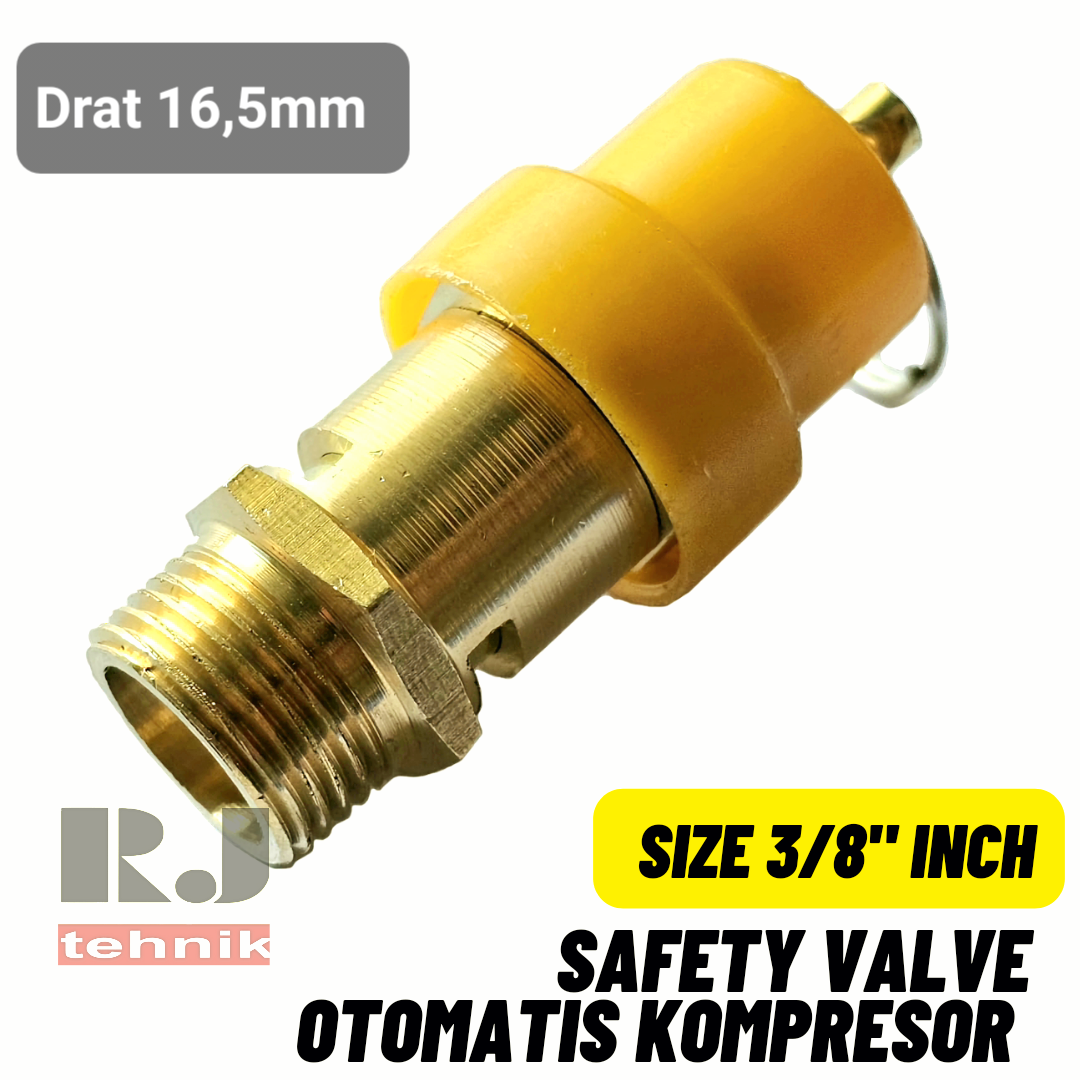 Safety Valve Otomatis Kompresor Pengaman Tekanan Angin Kompresor 3/8 ...