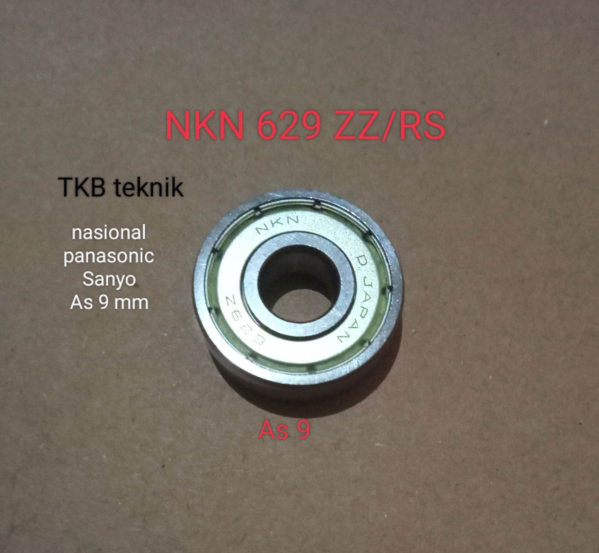 NKN ball bearing 629 ZZ/RS | Lazada Indonesia