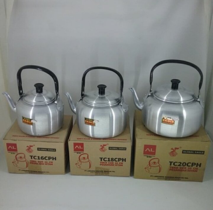 Teko eagle cor aluminium tebal 28cm / teko kettel ketel masak air panas ...