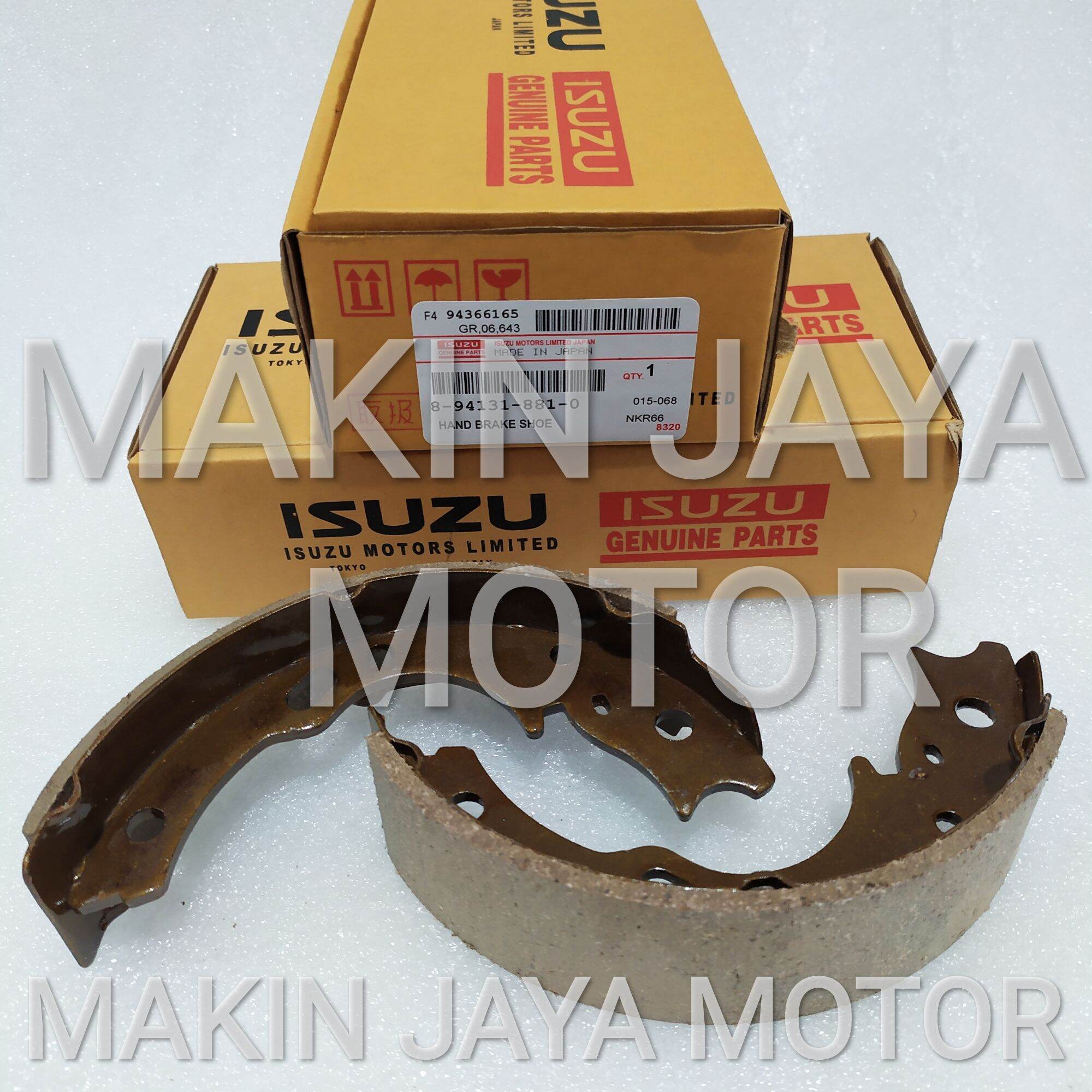 KAMPAS REM TANGAN ELF NKR66 NKR71 NKR58 HAND BRAKE SHOE ELF NKR ...