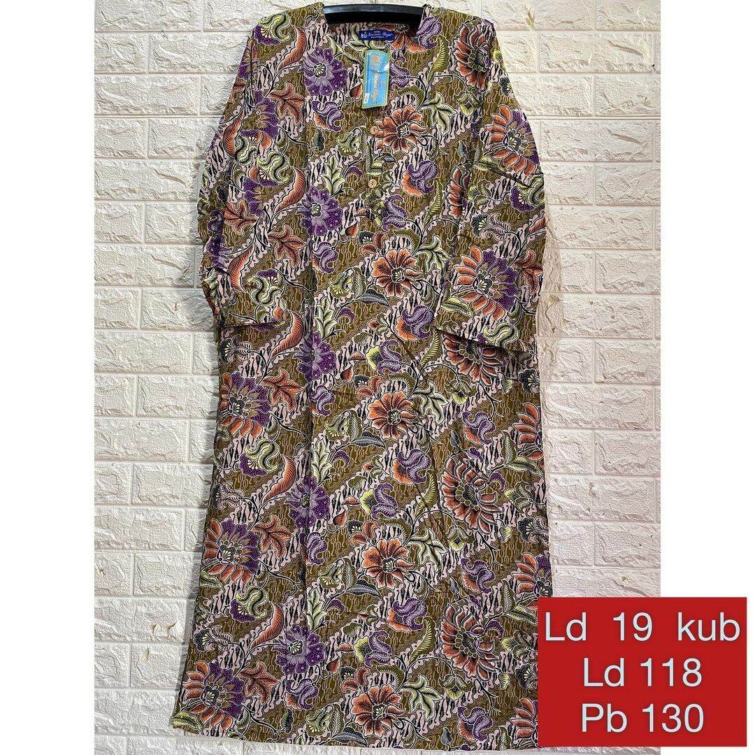 LONGDRESS KENCANA UNGU BIRU | KUB LD 19 // MOTIF ACAK DAN RANDOM ...