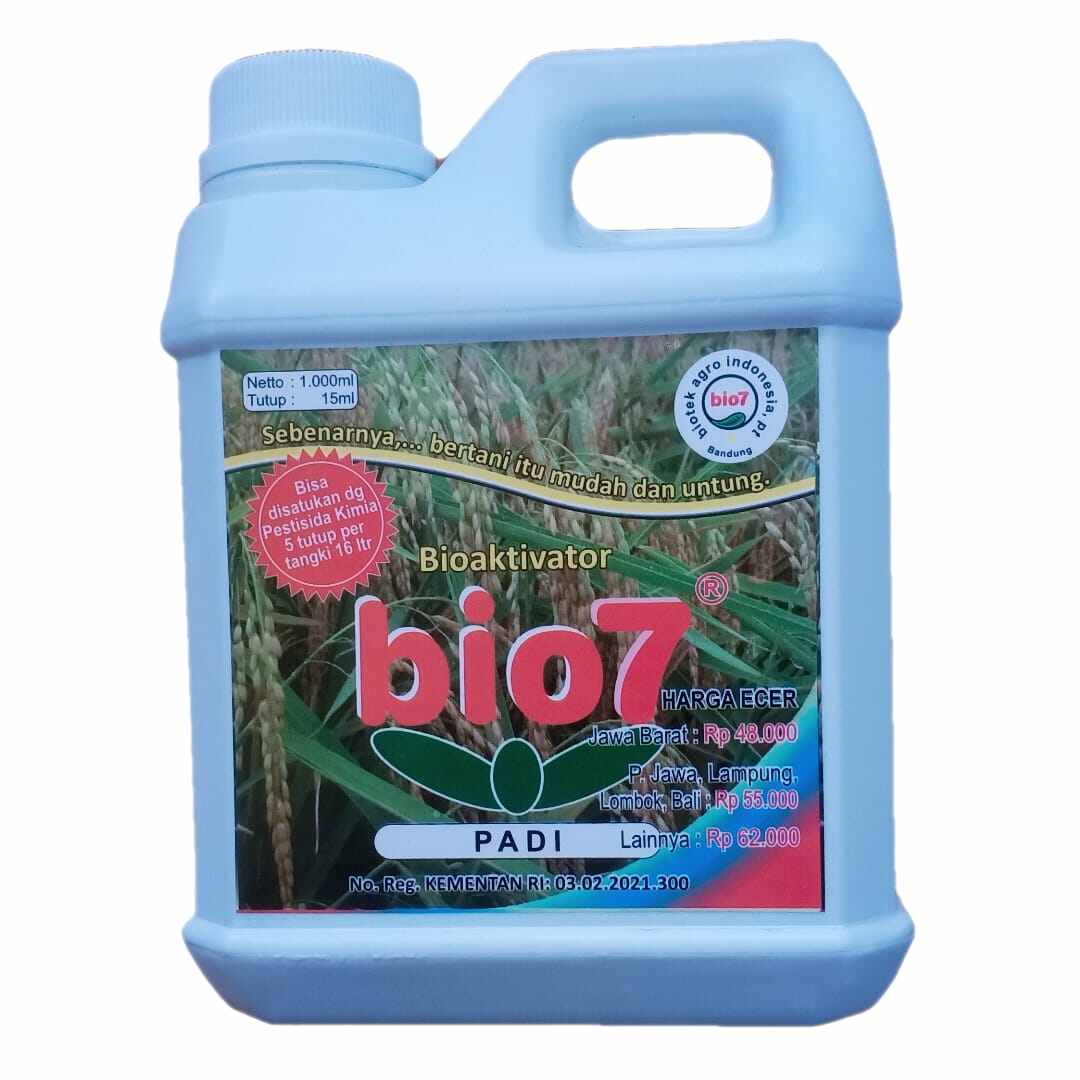 Pupuk Bio7 Organik Cair Hayati Bioaktivator Padi 1 liter bisa untuk ...