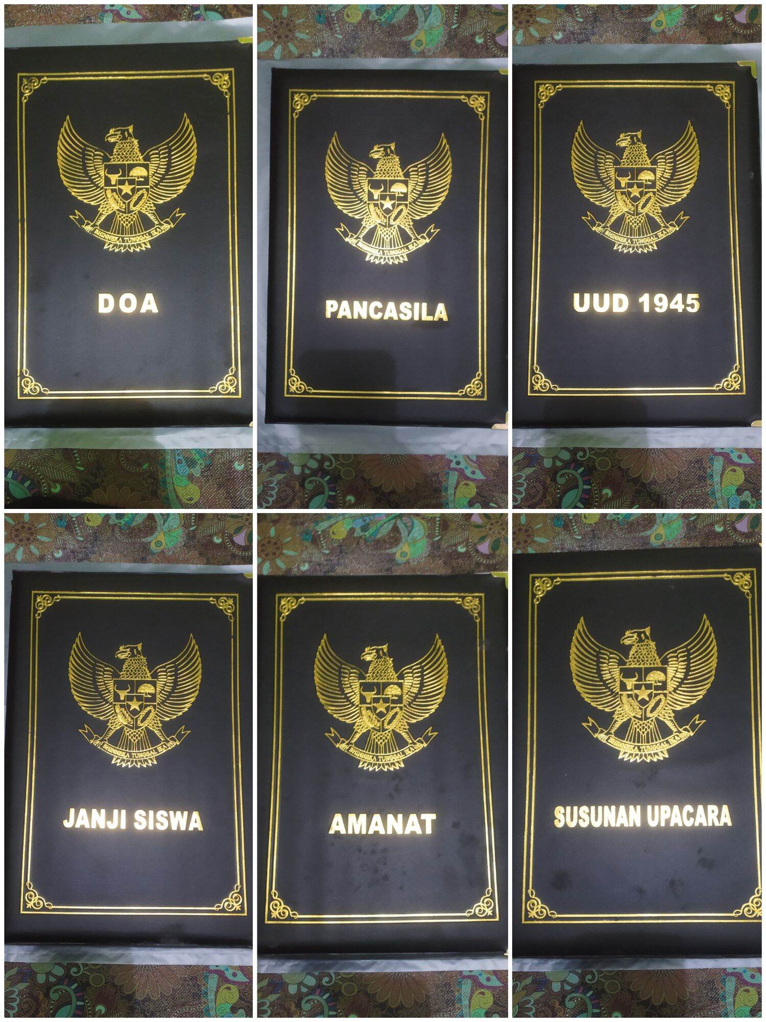 Terbaru//Paket 6 Map Upacara tanpa slempang | Lazada Indonesia