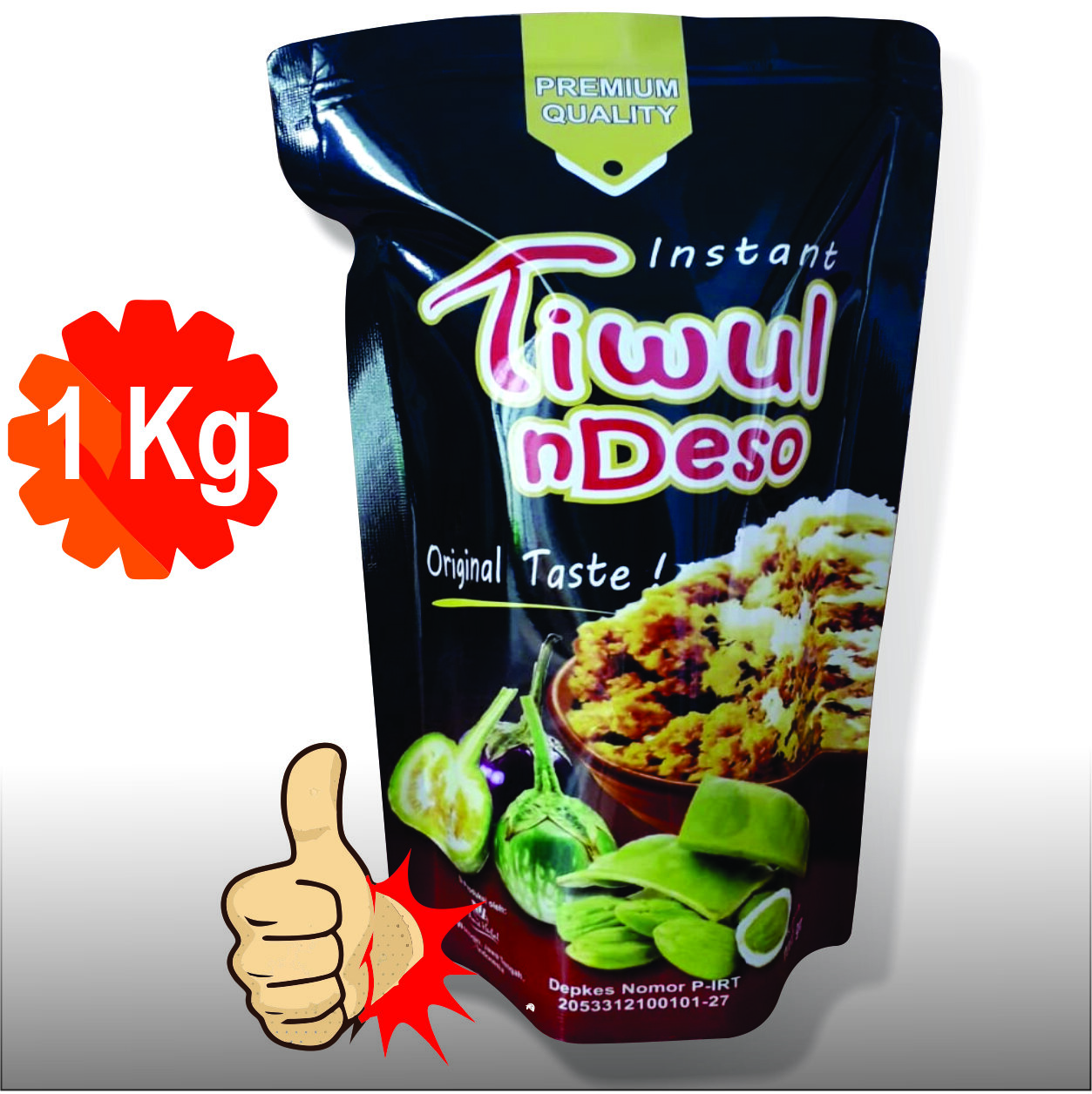 (Premium) tiwul instan/oyek singkong khas kota gaplek. 1 kg | Lazada ...