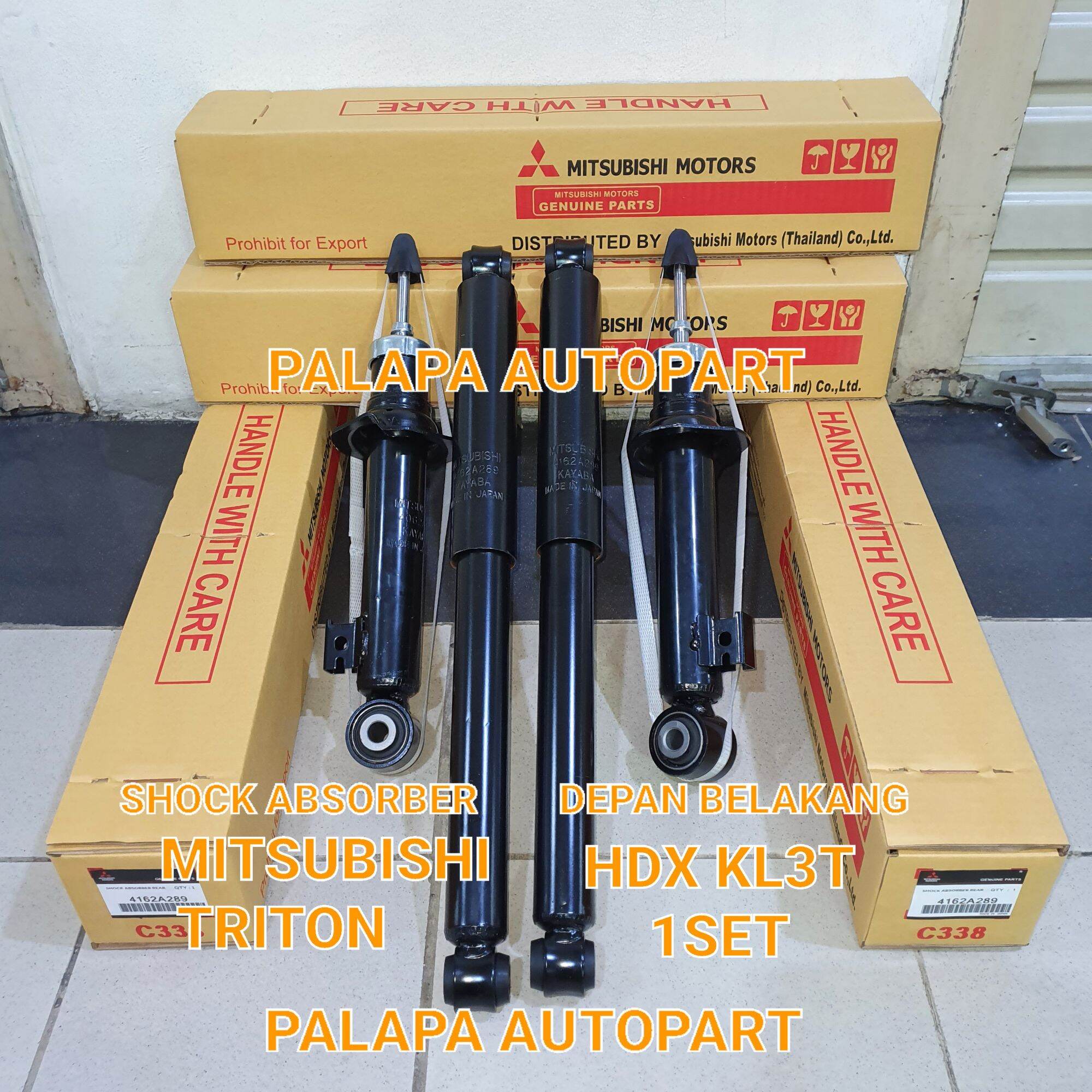 SOK BEKER SHOCK ABSORBER BELAKANG DEPAN MITSUBISHI TRITON HDX KL3T ...