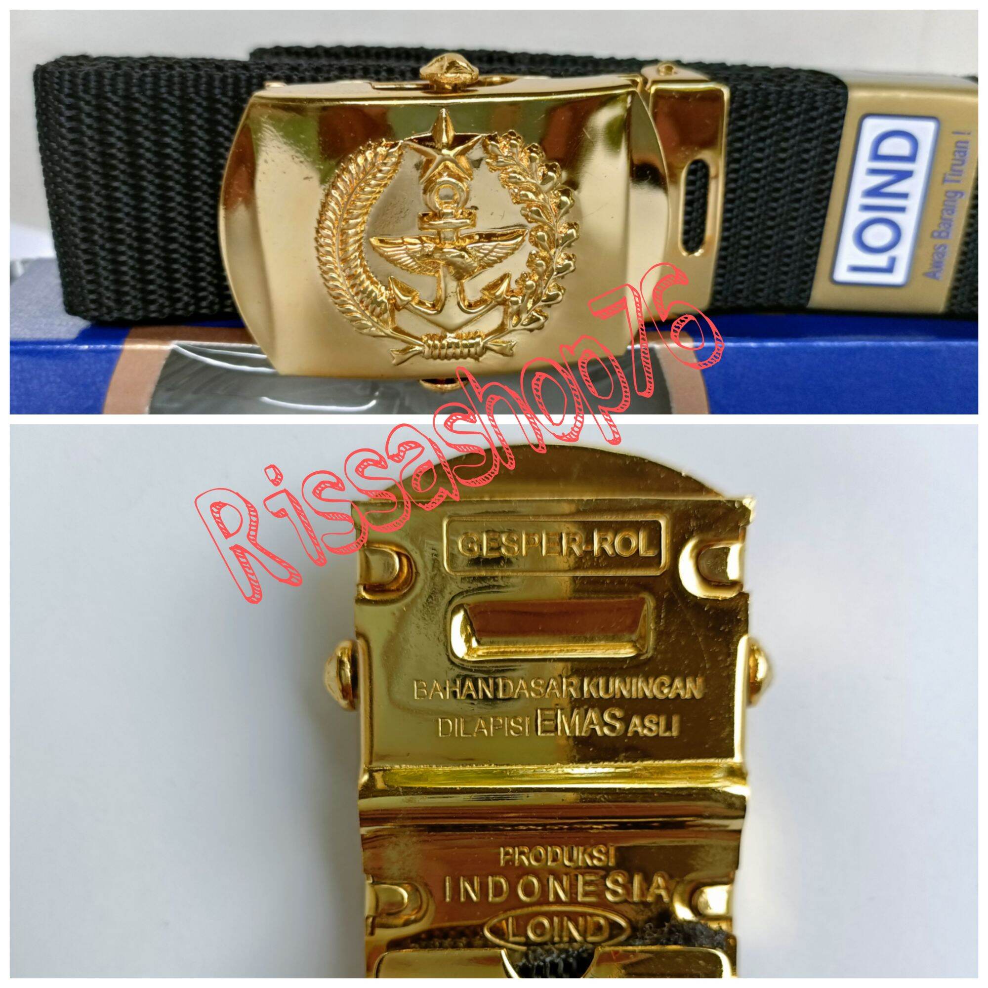 Sabuk Gesper pdh TNI AD Premium Slorok | Lazada Indonesia
