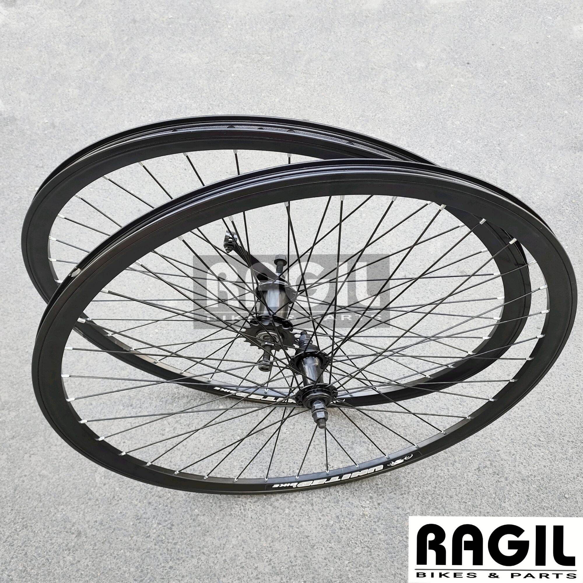 WHEELSET SEPEDA UKURAN 700C 700 UNITED FIXIE BALAP GRAVEL DEPAN ...
