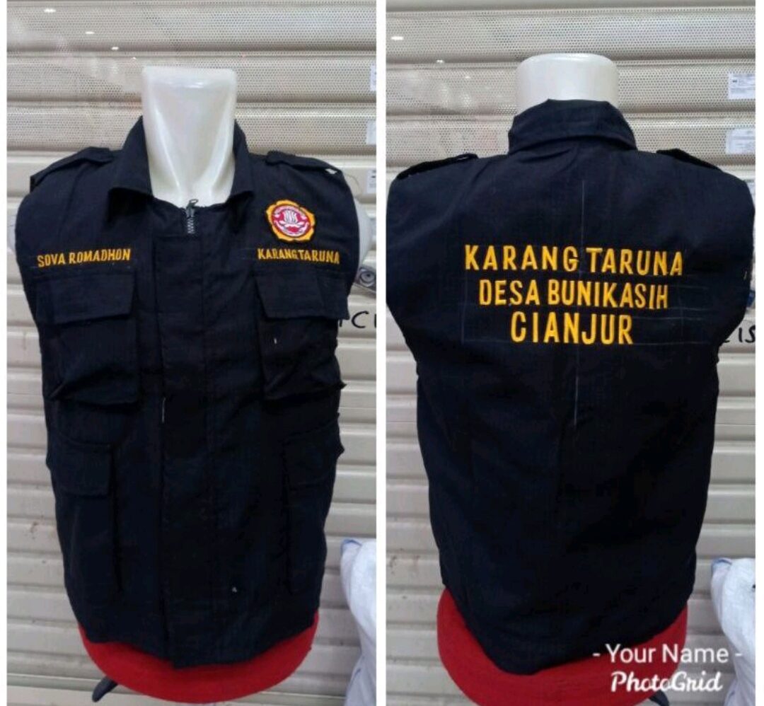 rompi karang taruna Custom / rompi Custom | Lazada Indonesia