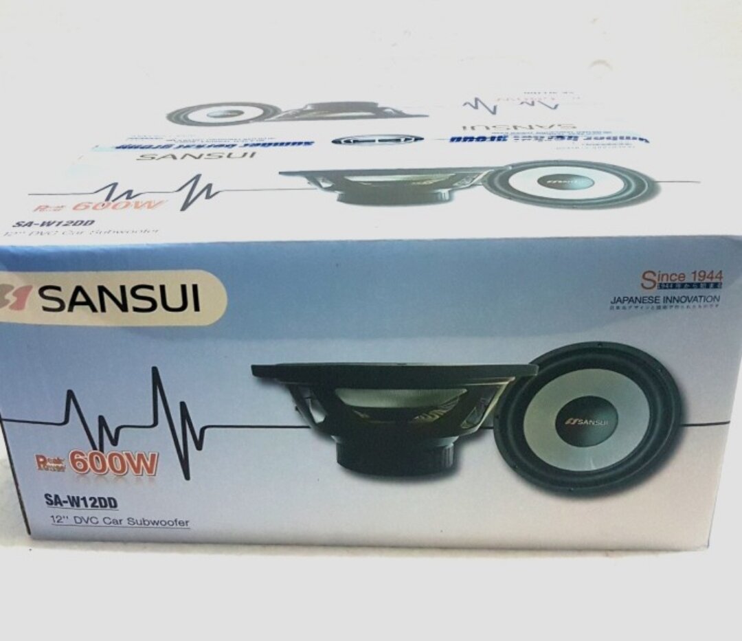 Subwoofer Sansui SA-W12DD Subwoofer 12 inch Sansui | Lazada Indonesia