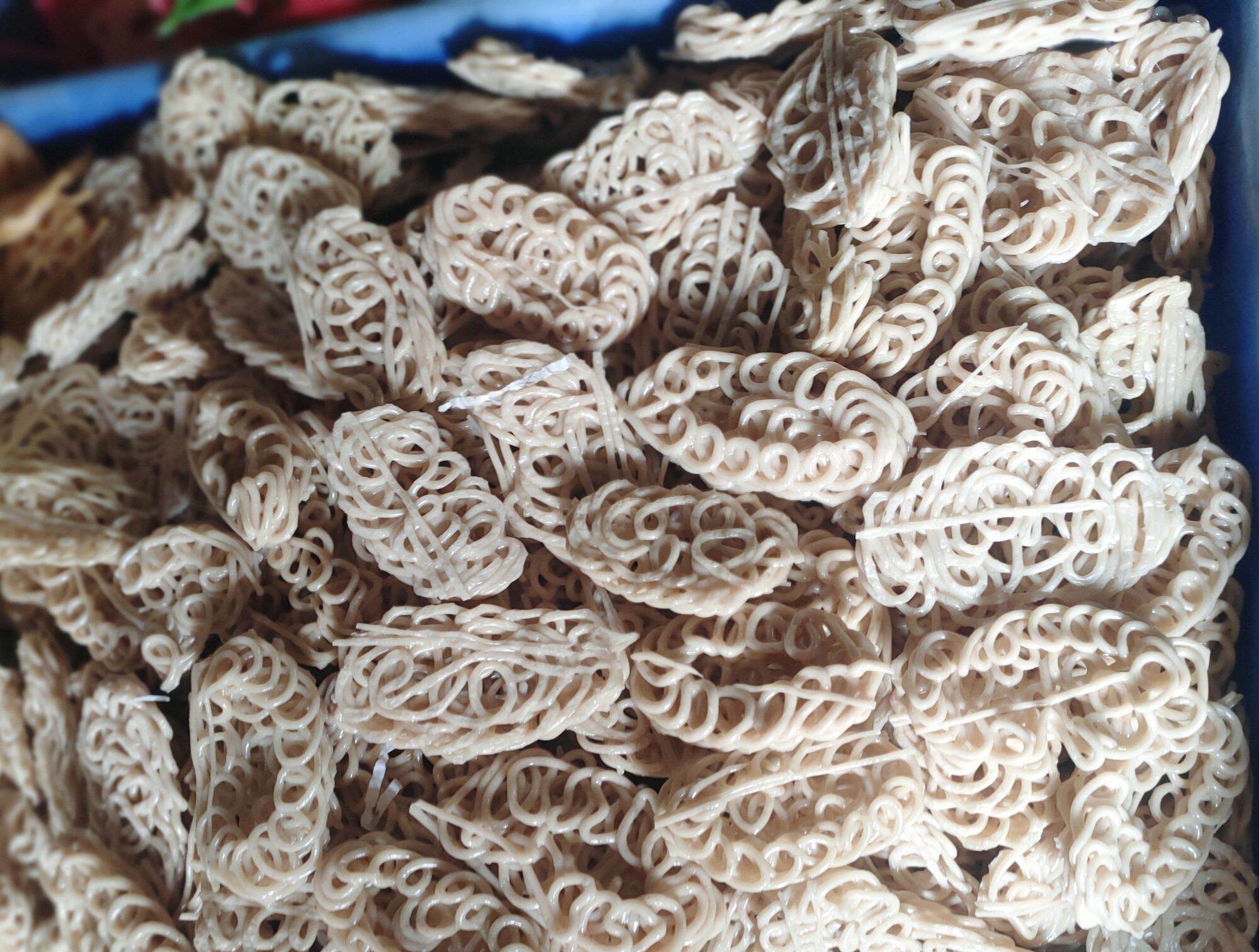 kerupuk Rantai oval / kerupuk oyel oval / kerupuk mawar putih termurah ...