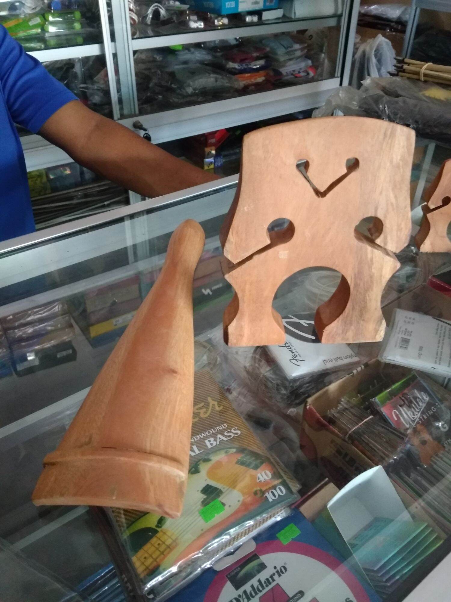 Blok Kayu Ganjelan Senar Jembatan Bridge Cam Bass Betot Keroncong ...