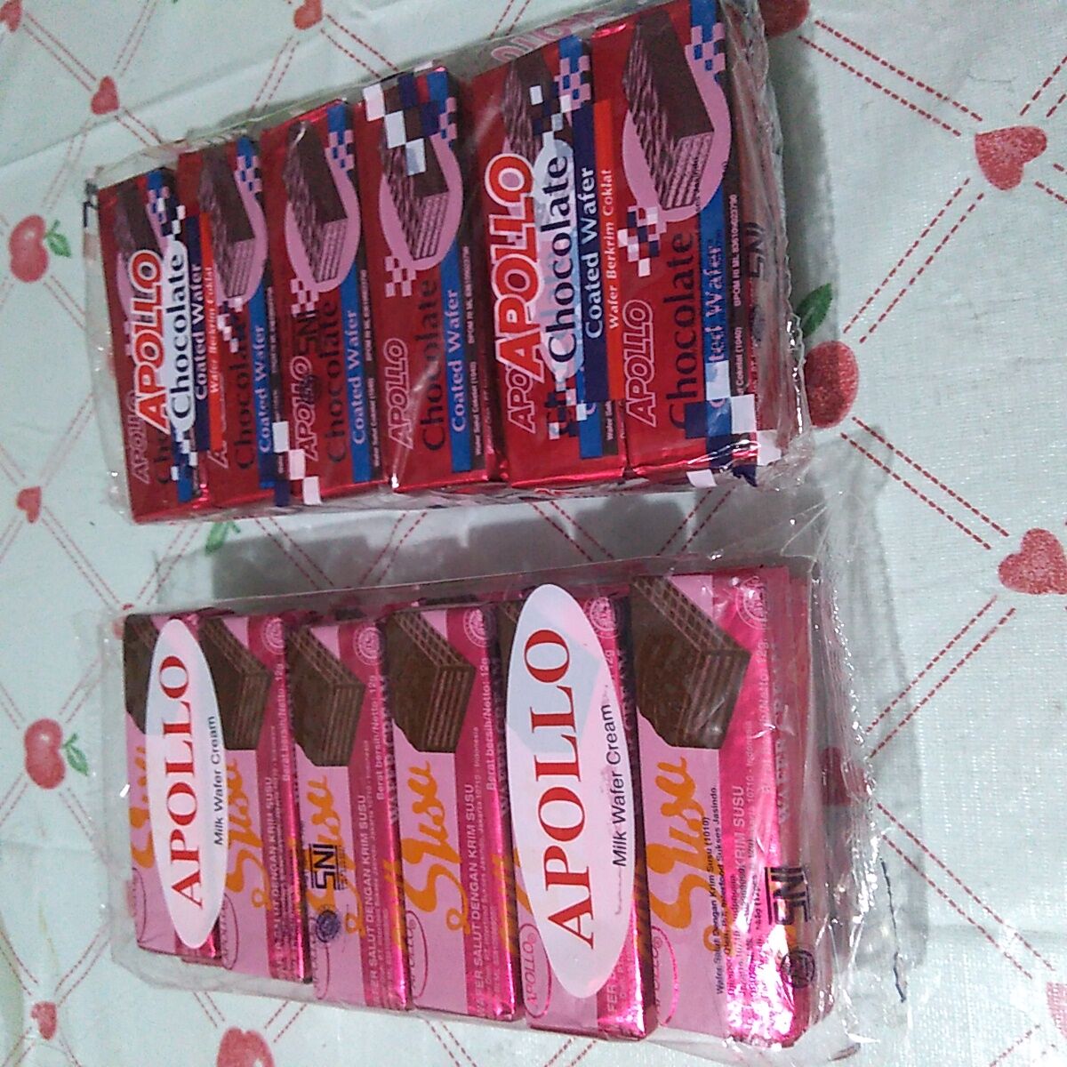 Apollo Wafer Cream (isi 12 pack) | Lazada Indonesia