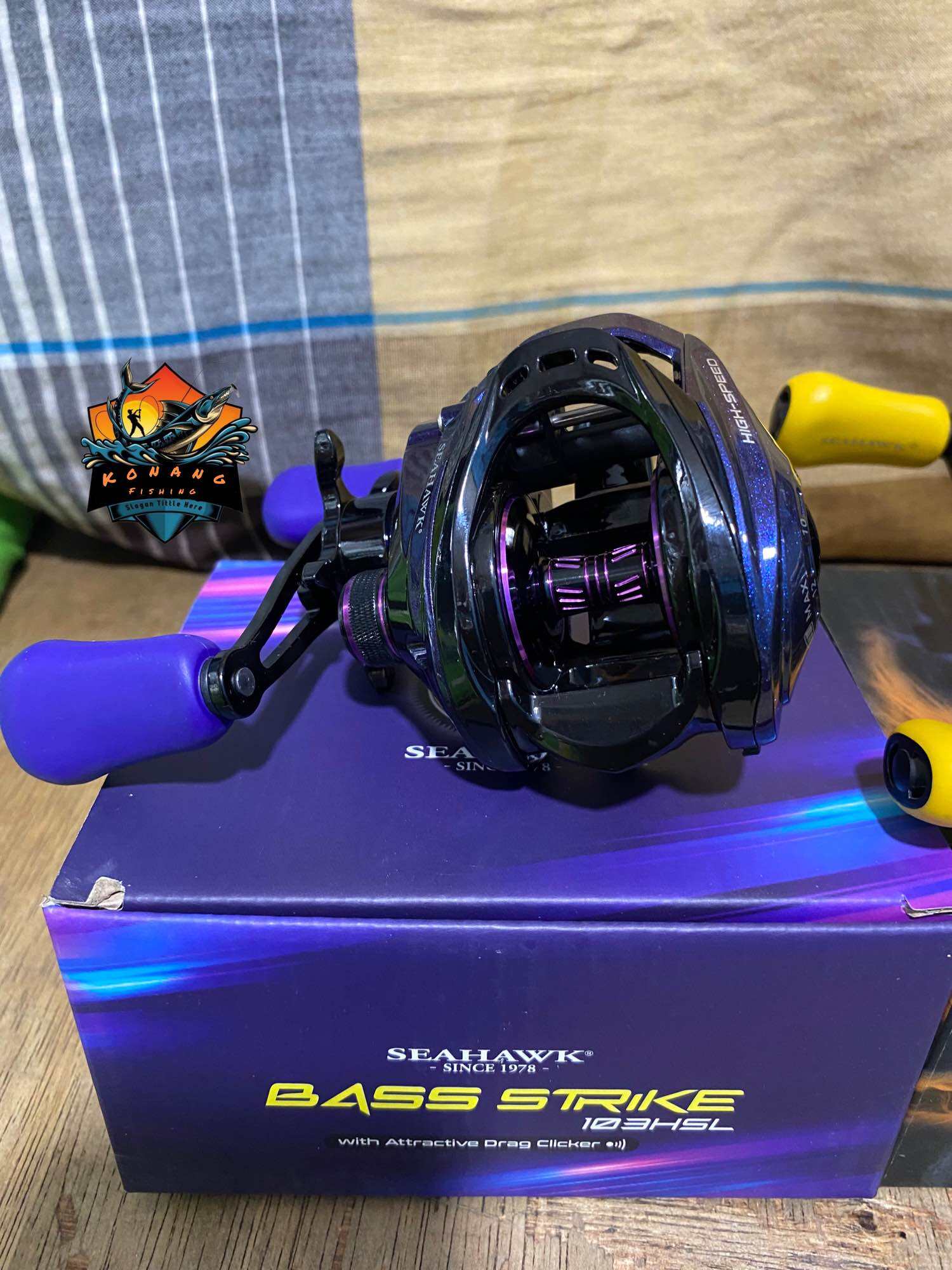 Reel Seahawk Bc Bass Strike & Seahawk Air Blade 103hsl | Lazada Indonesia