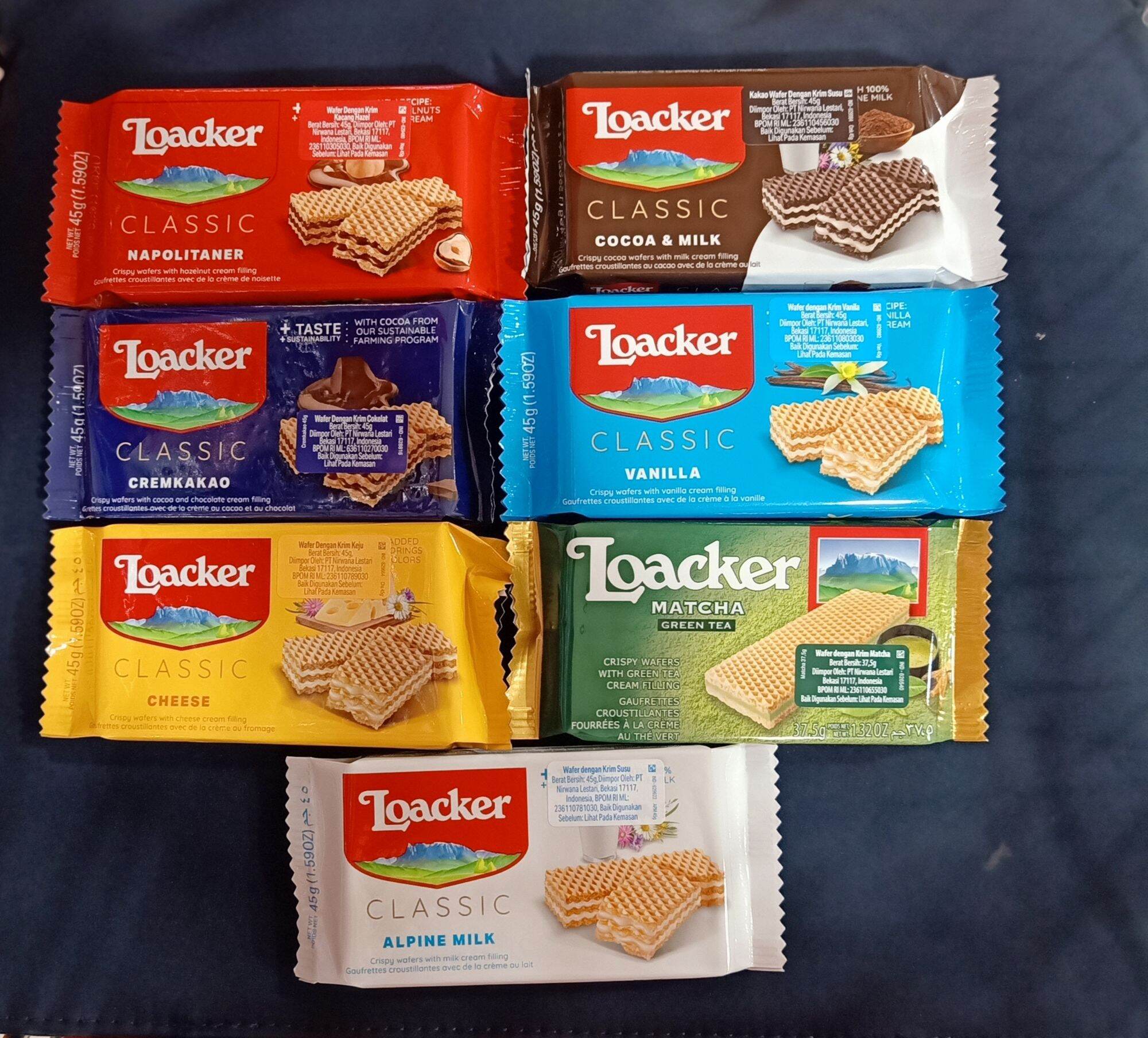 Wafer Loacker Quadratini 45 gram | Lazada Indonesia