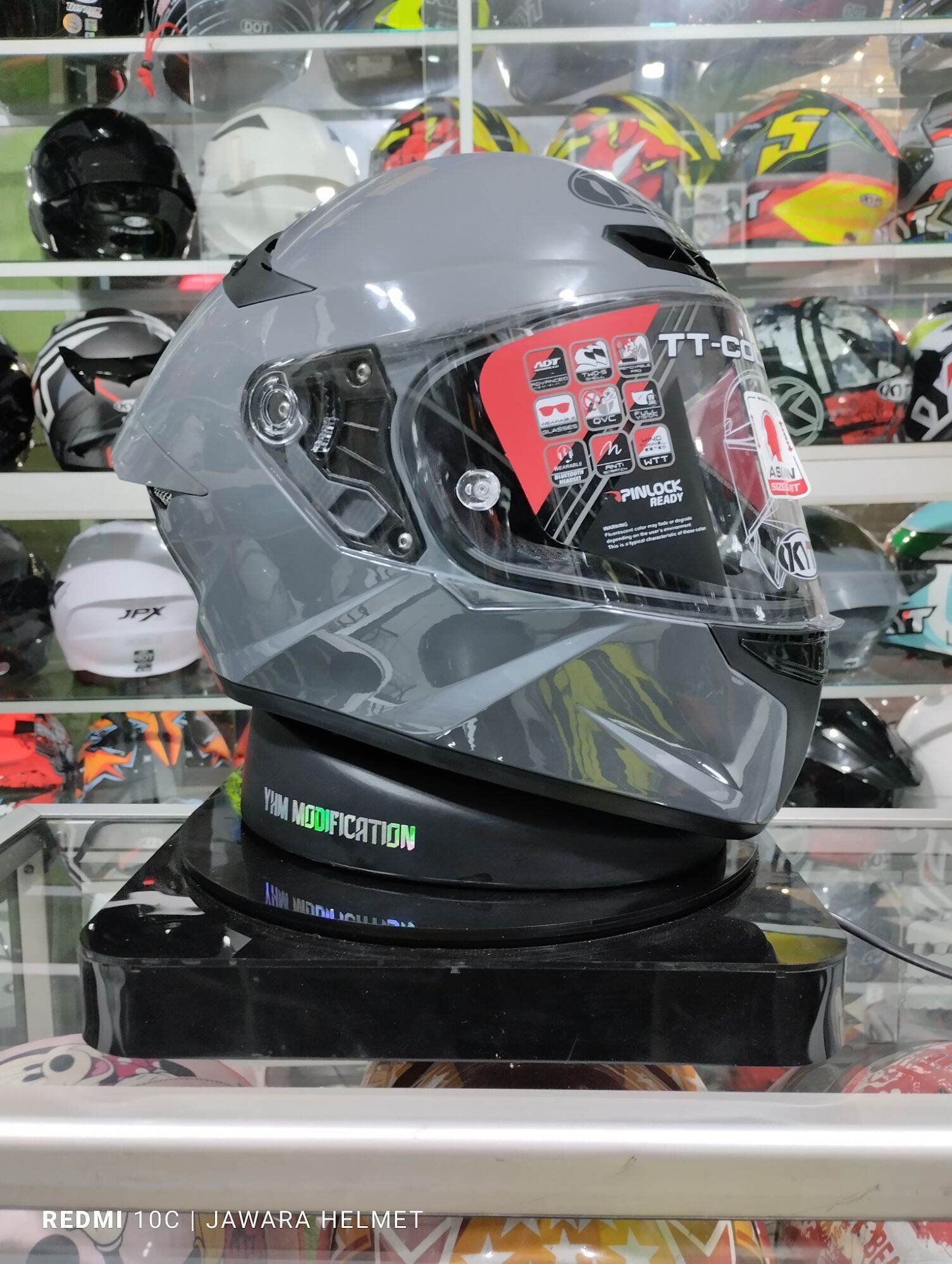 HELM TTC KYT FULL FACE ORIGINAL | Lazada Indonesia