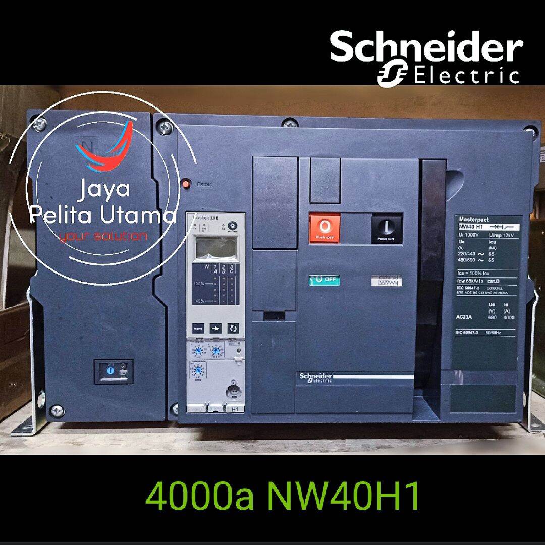 acb 4000a 4p NW40H1 micrologic Schneider | Lazada Indonesia
