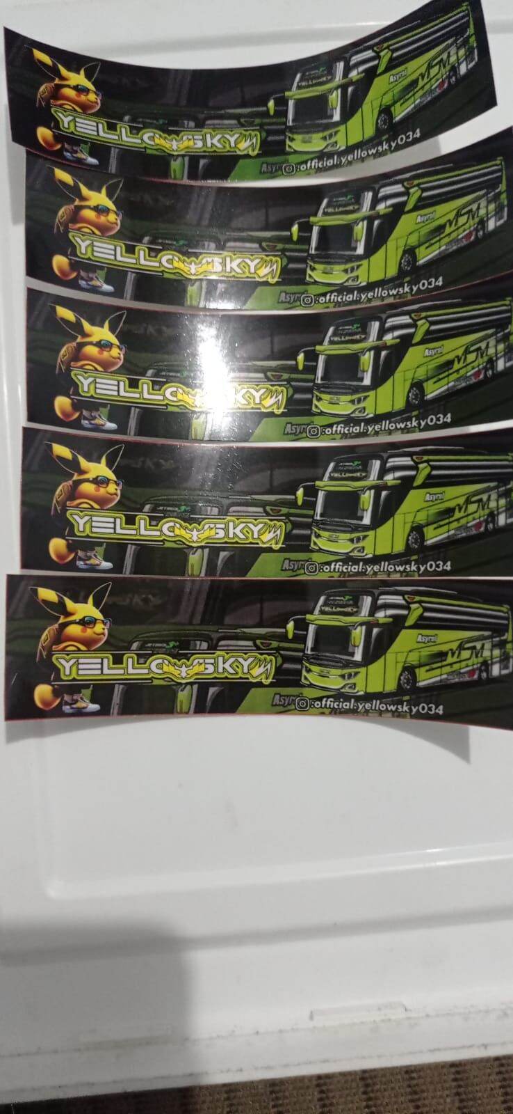 stiker bus Basuri | Lazada Indonesia