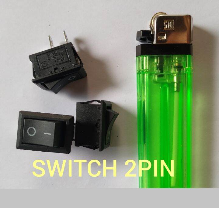 ROCKER SWITCH 2 PIN SWITCH KARAUKE SWITCH ON OFF SAKLAR ON OFF SAKLAR ...