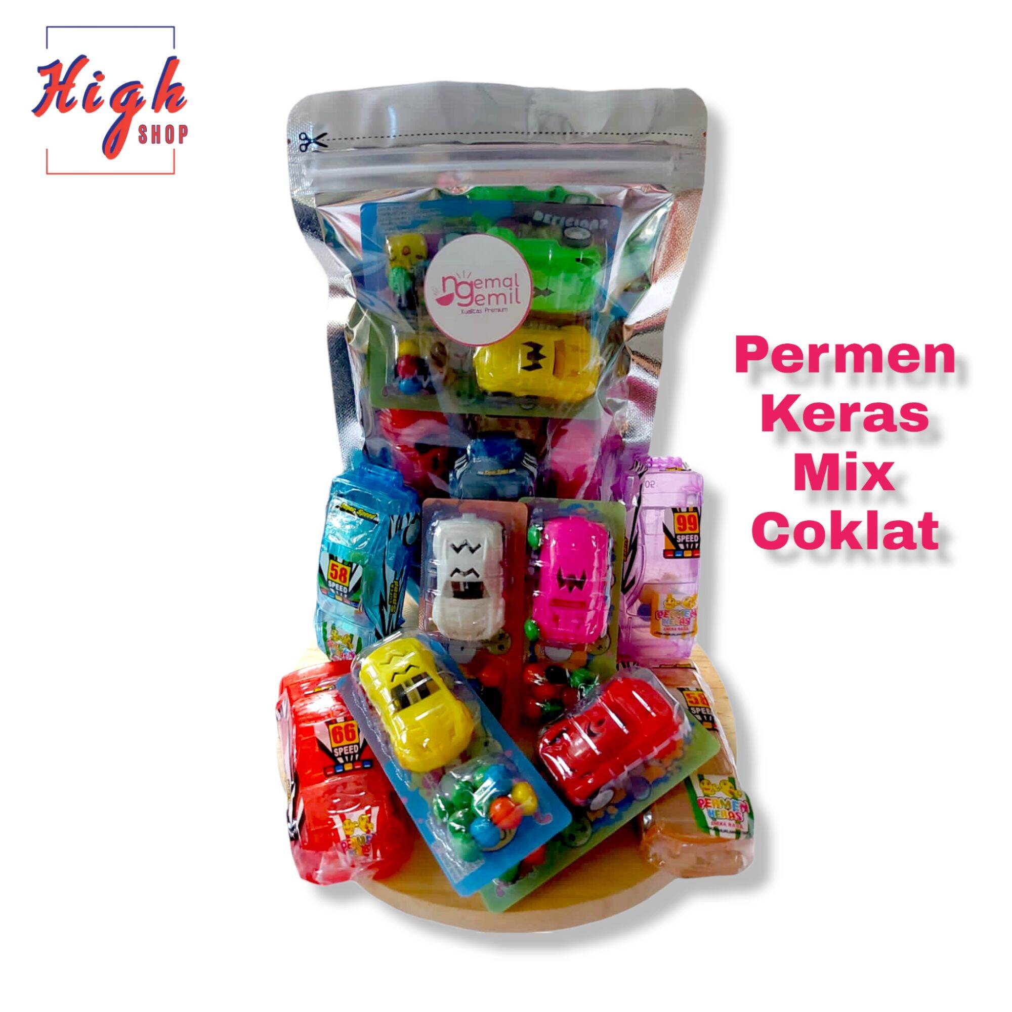 Puding Viral Telor Ceplok Chocolate Rice Permen Buah Permen Union Rasa ...