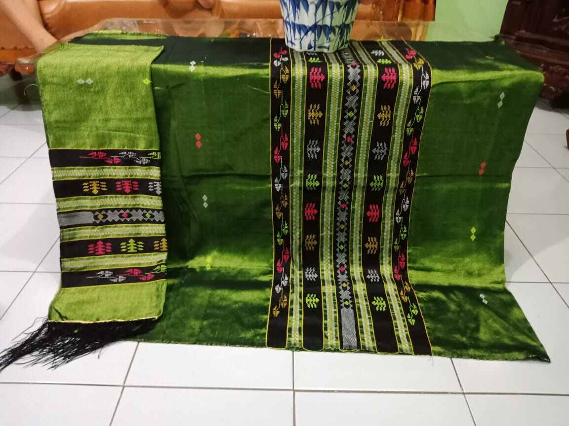 kain songket batak tenun sutra hongkong | Lazada Indonesia
