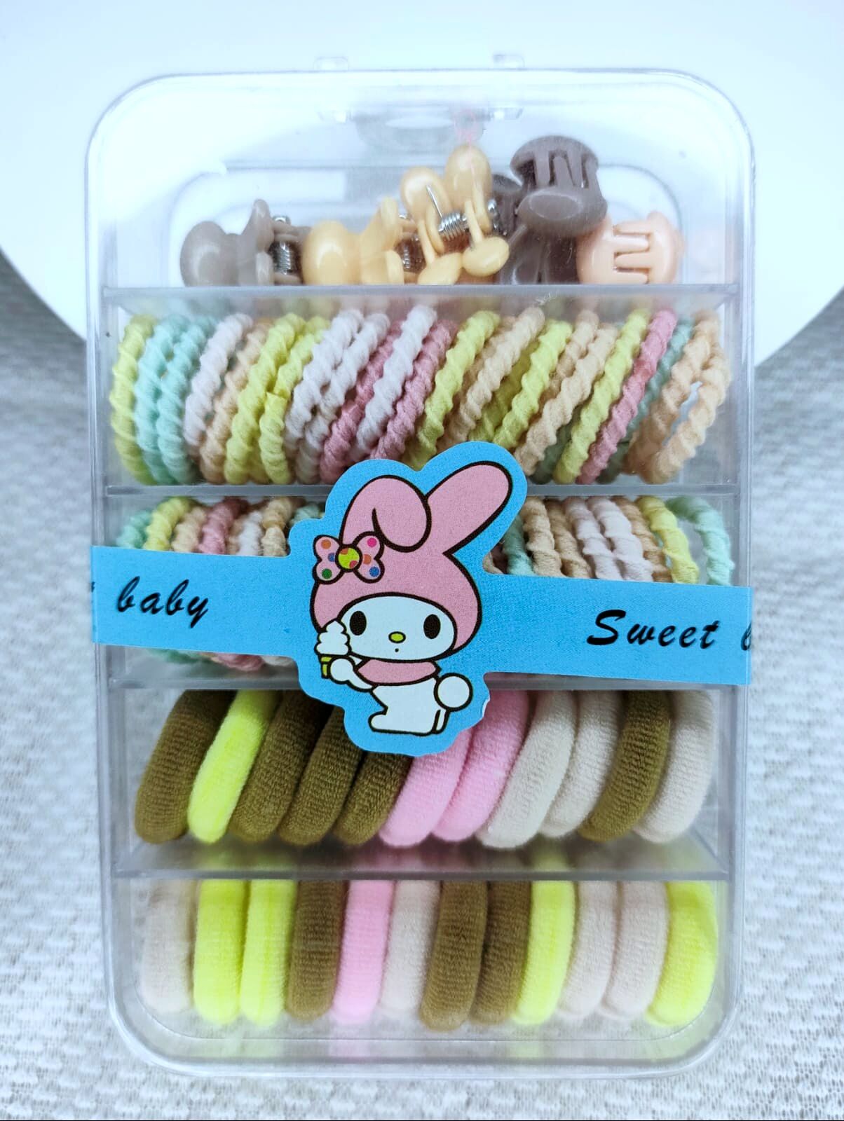 FREE BOX - AKSESORIS RAMBUT SET ANAK MODEL KOREAN / KUNCIRAN JEPITAN ...