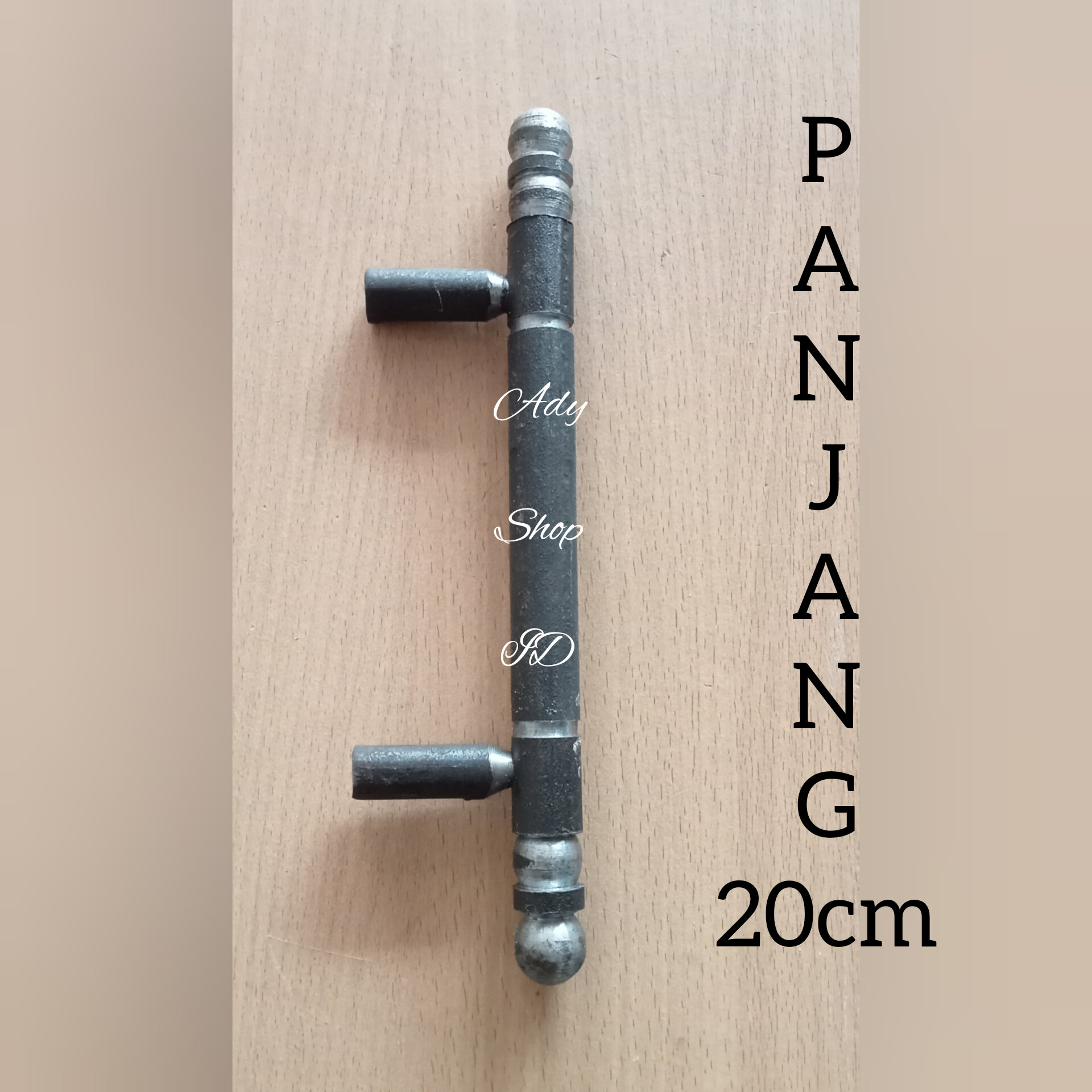 Handle handel besi bubut beton ukuran panjang 20cm ukuran besi 16mm ...