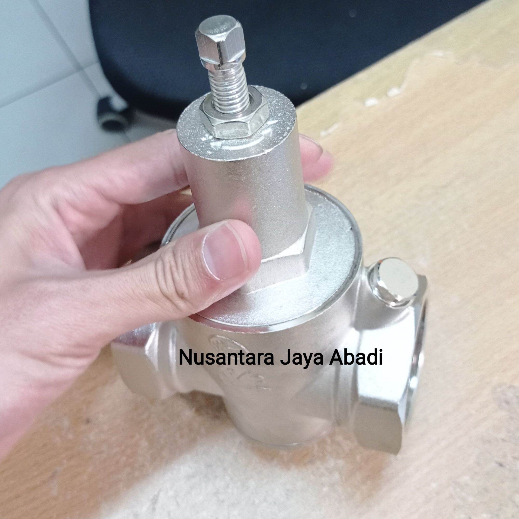 Pressure Reducing Valve PRV Kuningan Croom Drat 1 1/2 " inchi DN 40 16 ...