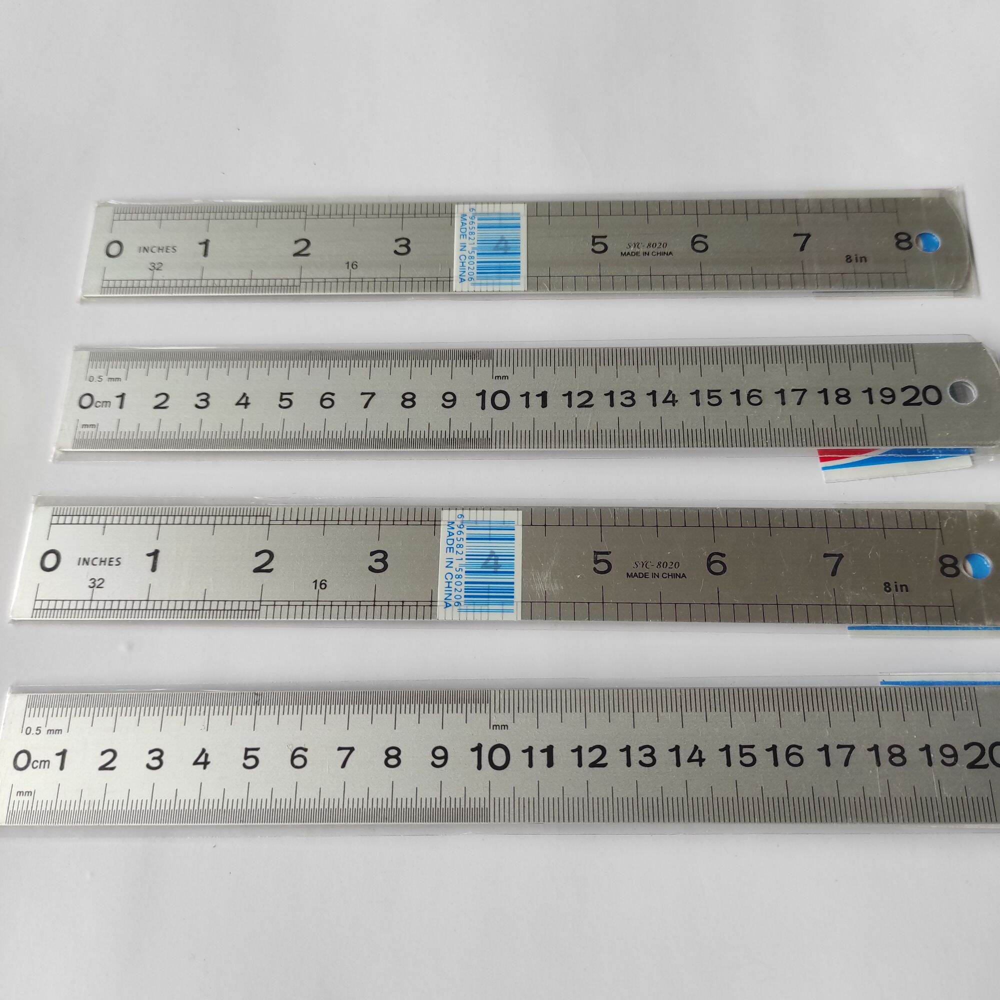 Penggaris Alumunium 20cm - Penggaris Besi 20cm - Penggaris Alumunim 20 ...