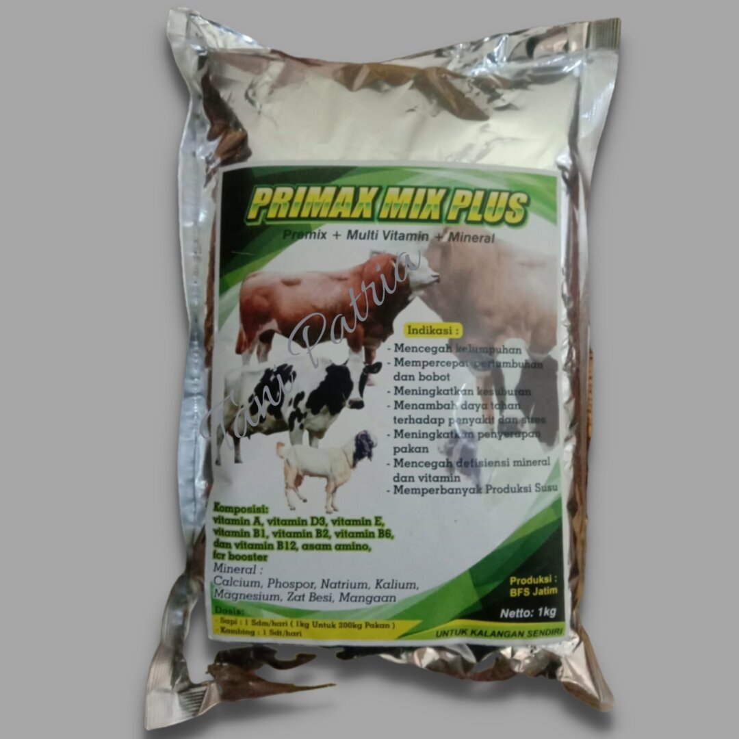 PRIMAX MIX PLUS (MEMPERCEPAT PERTUMBUHAN DAN BOBOT) ISI 1KG | Lazada ...