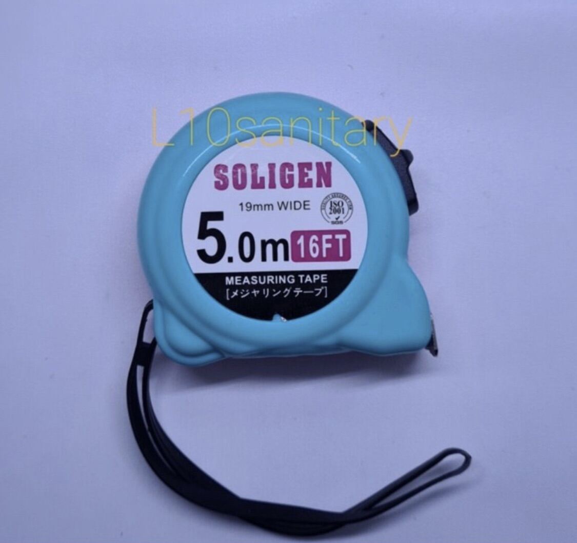 Meteran Bangunan Roll Soligen / Alat Ukur Rol Measuring Tape / Meteran ...