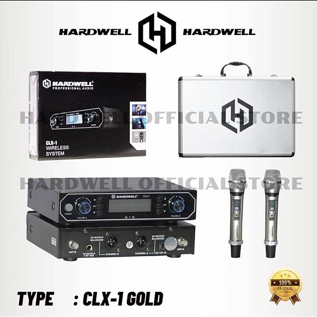 Mic Wireless Hardwell CLX 1 Handle Free Hardcase Resmi | Lazada Indonesia