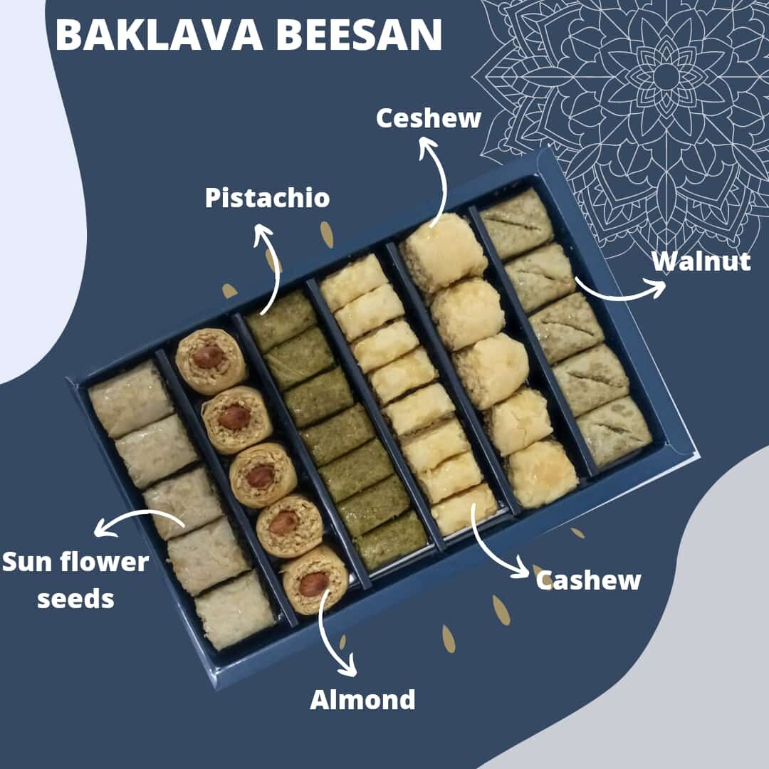 Beesan Baklava Turki Kemasan Premium Varian Terbaru | Lazada Indonesia