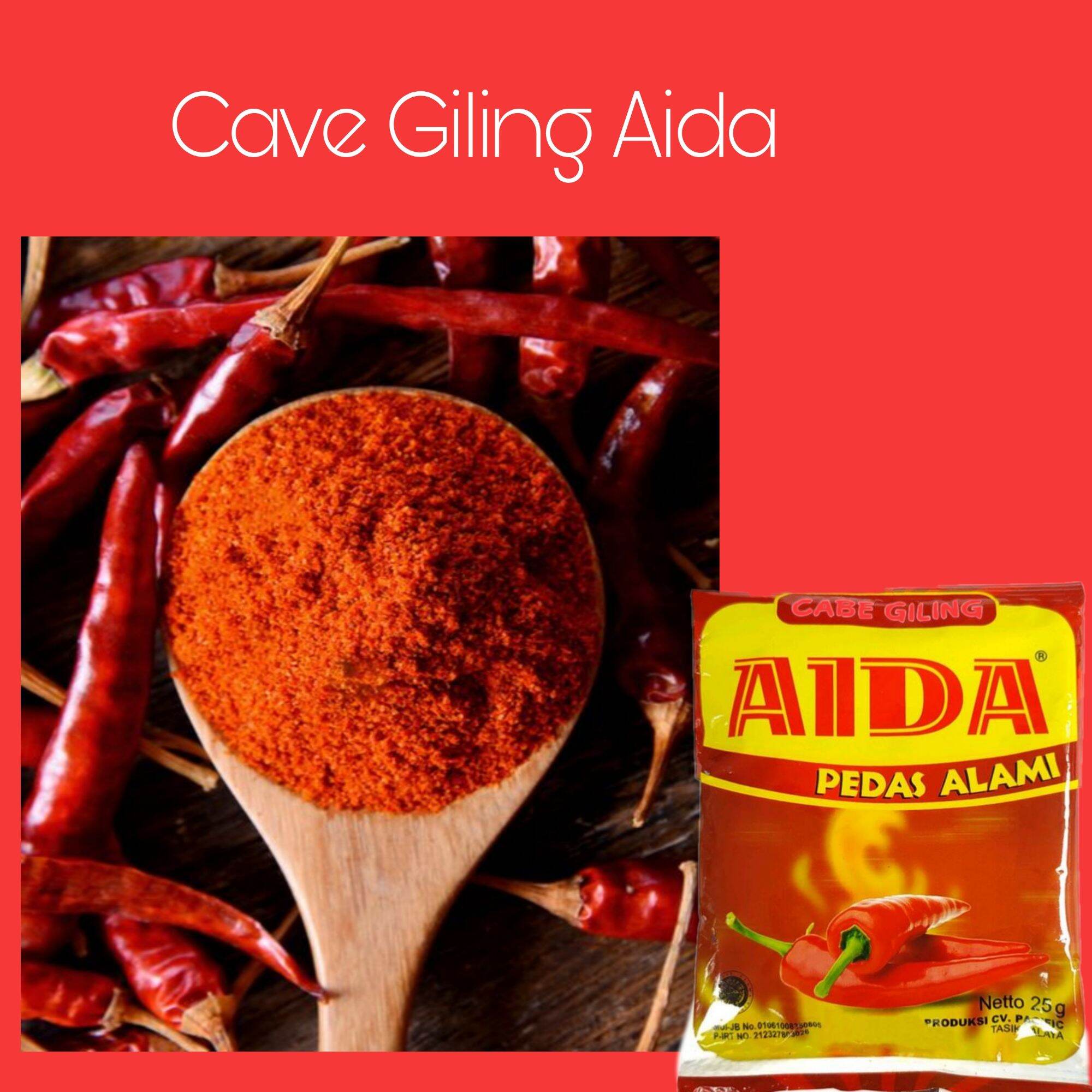 CABE GILING AIDA KEMASAN 25GR | Lazada Indonesia