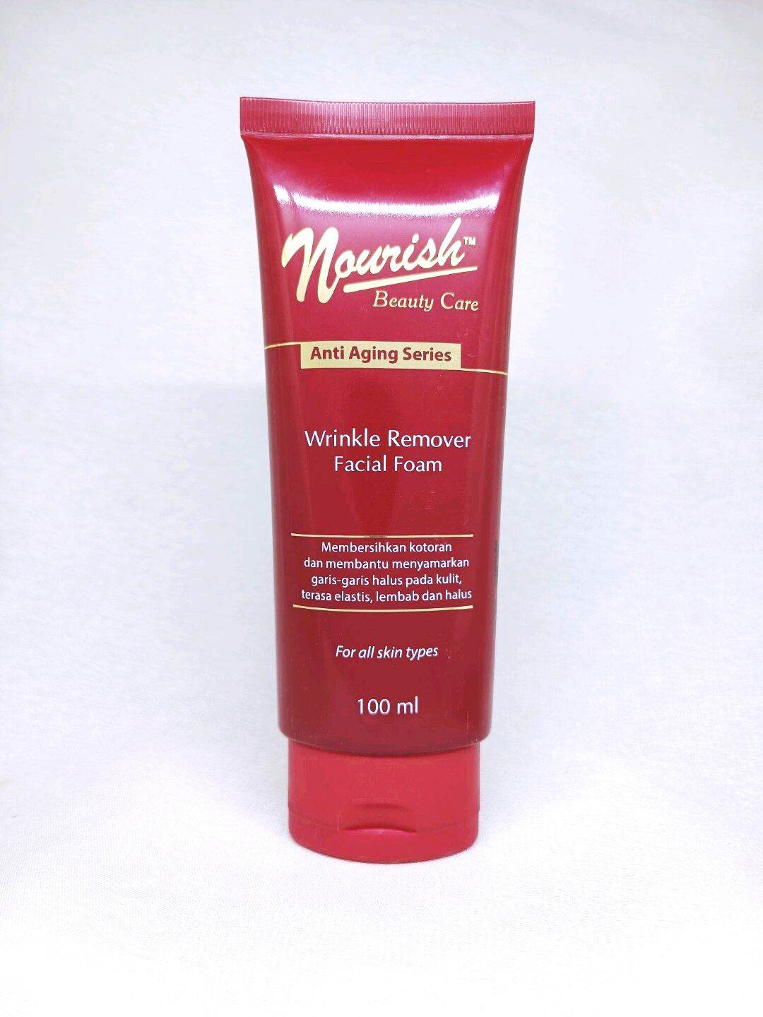 Nourish Wrinkle remover facial foam 100 ml sabun muka kulit kering dan ...