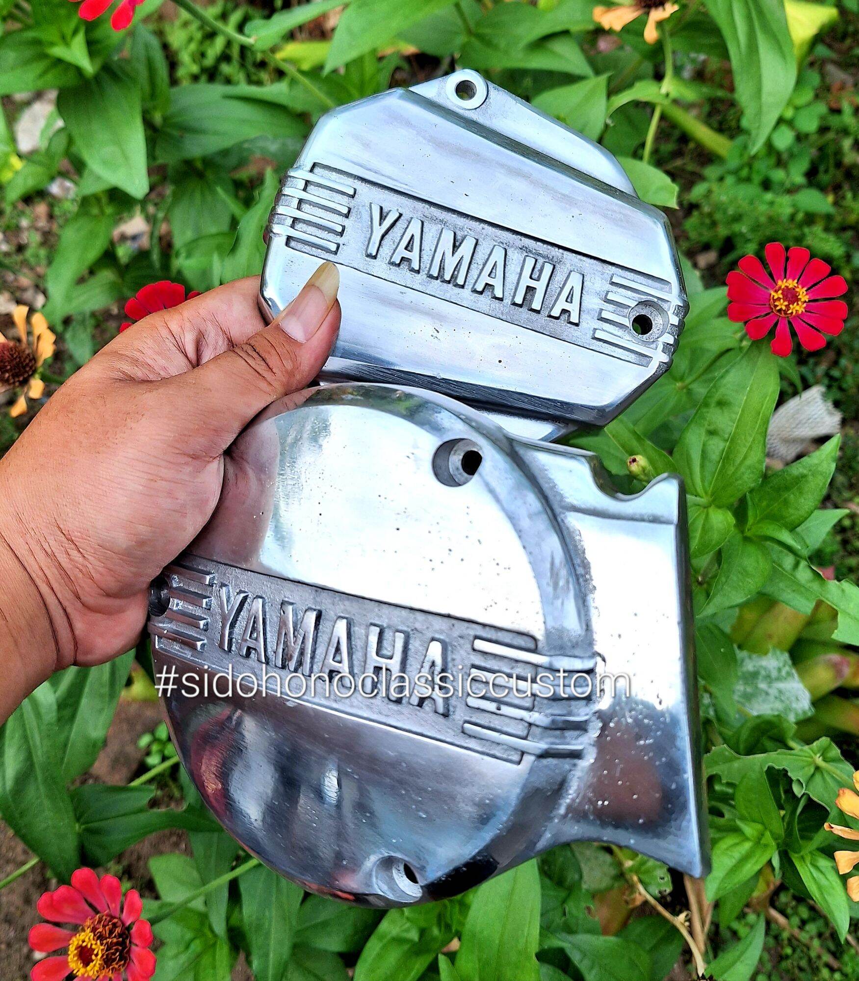 Tutup blok bak mesin RX KING RXZ RX NEW COBRA alumunium babet bagus set ...