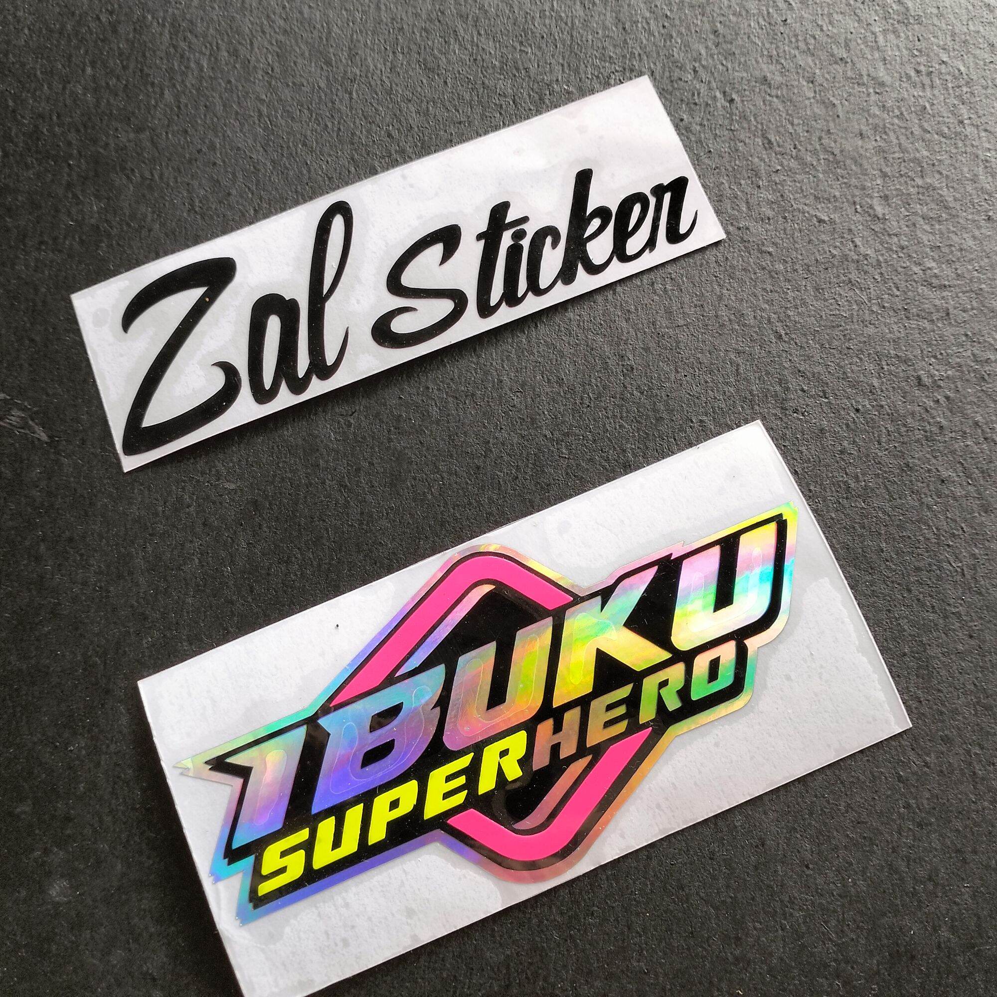 sticker ibuku super herrroo sticker cutting | Lazada Indonesia