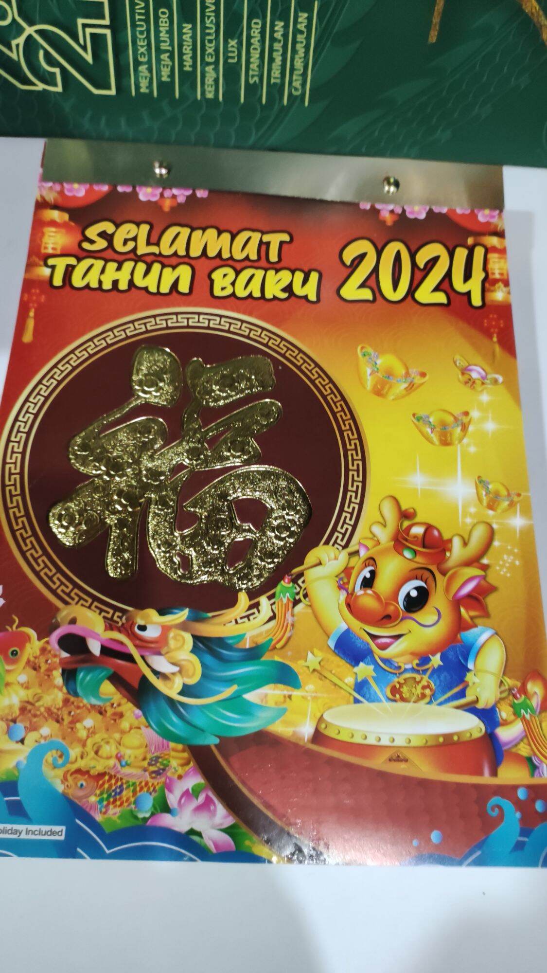 Kalender harian sobek ukuran besar THN 2024 | Lazada Indonesia