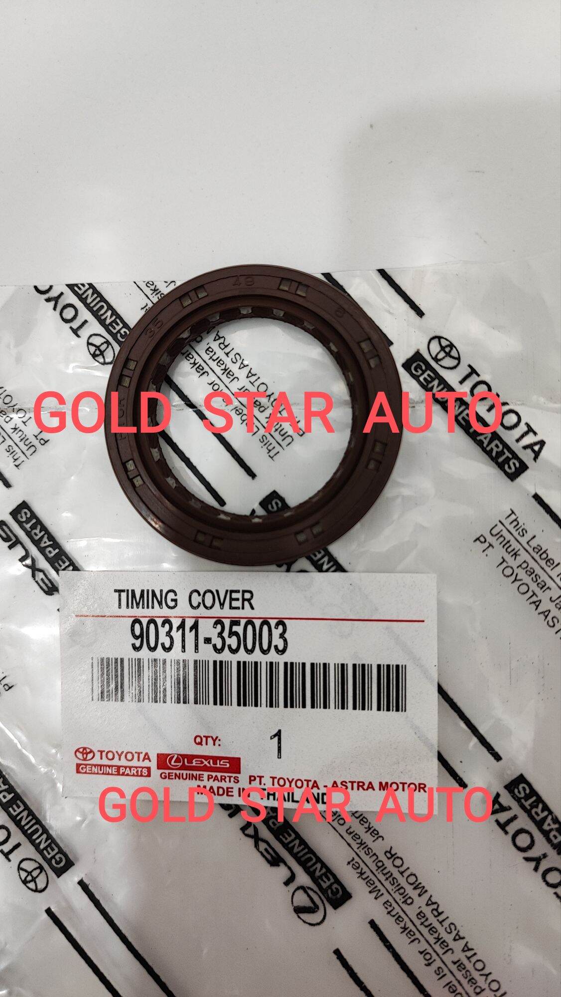 OIL SEAL KRUK AS DEPAN TIMING COVER AVANZA 1.3 1.300CC XENIA 1.3 1 ...