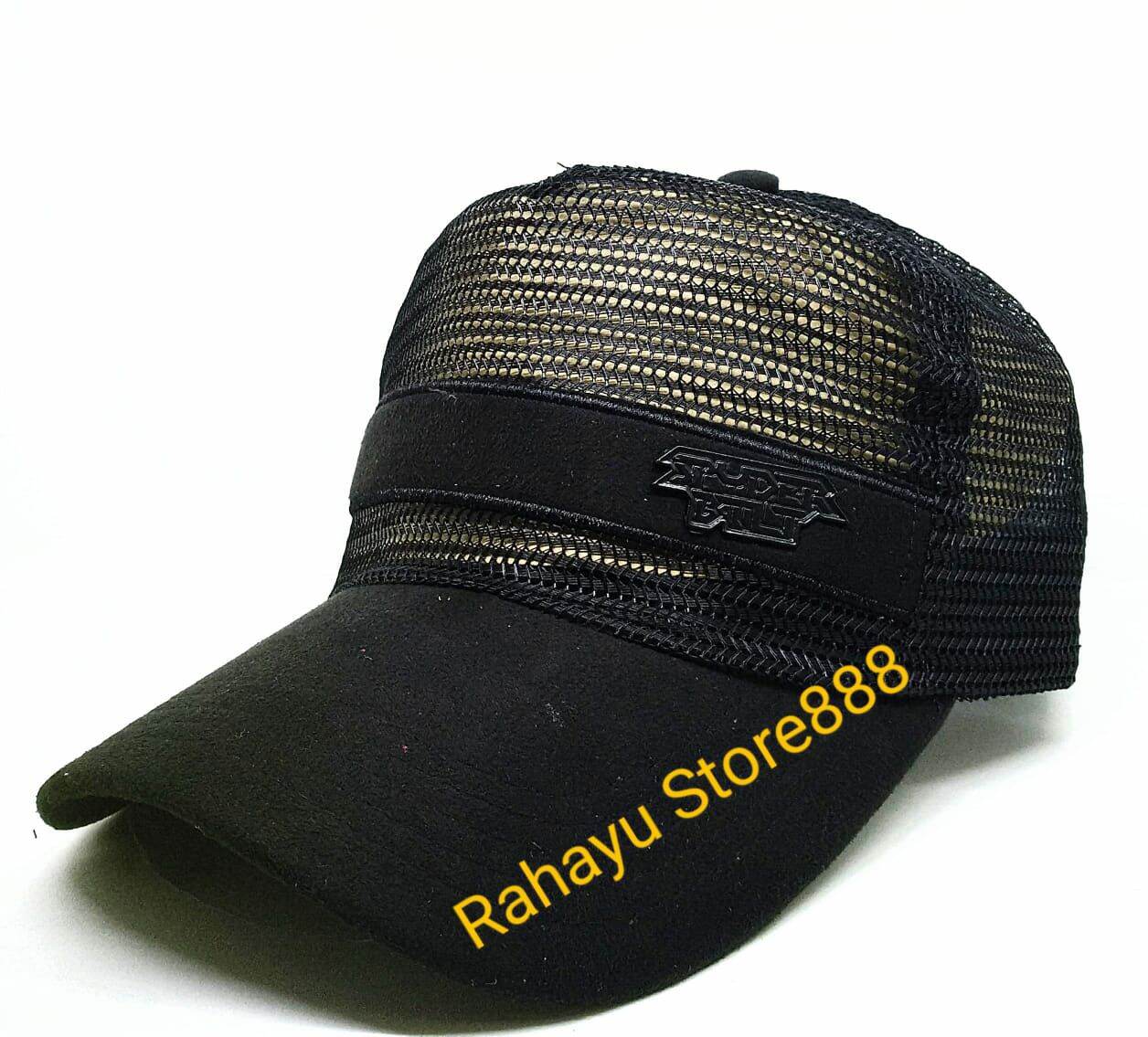 Topi Baseball#Topi Trucker Caps Casual#Topi Jaring dengan Cakop besi ...