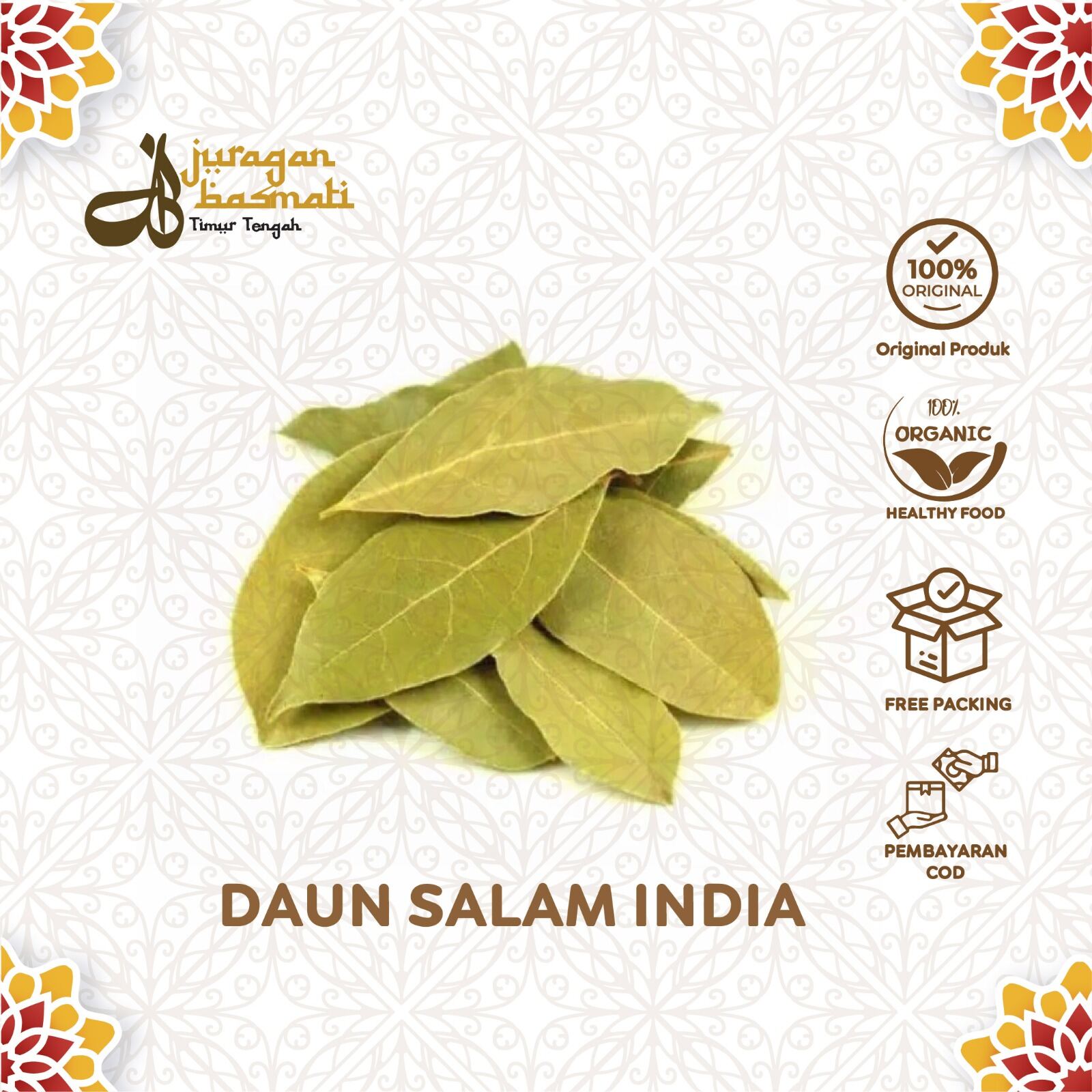 Premium Bay Leaves Daun Salam India 5gr | Lazada Indonesia