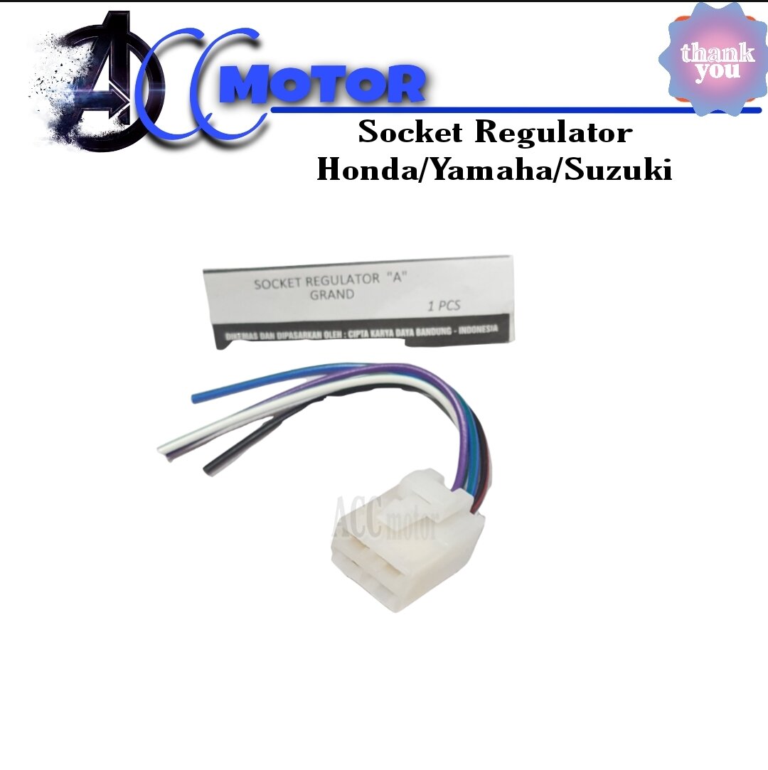 Socket Kiprok Regulator Grand/Supra/Legenda/Fit New/Blade/Beat/Vario ...
