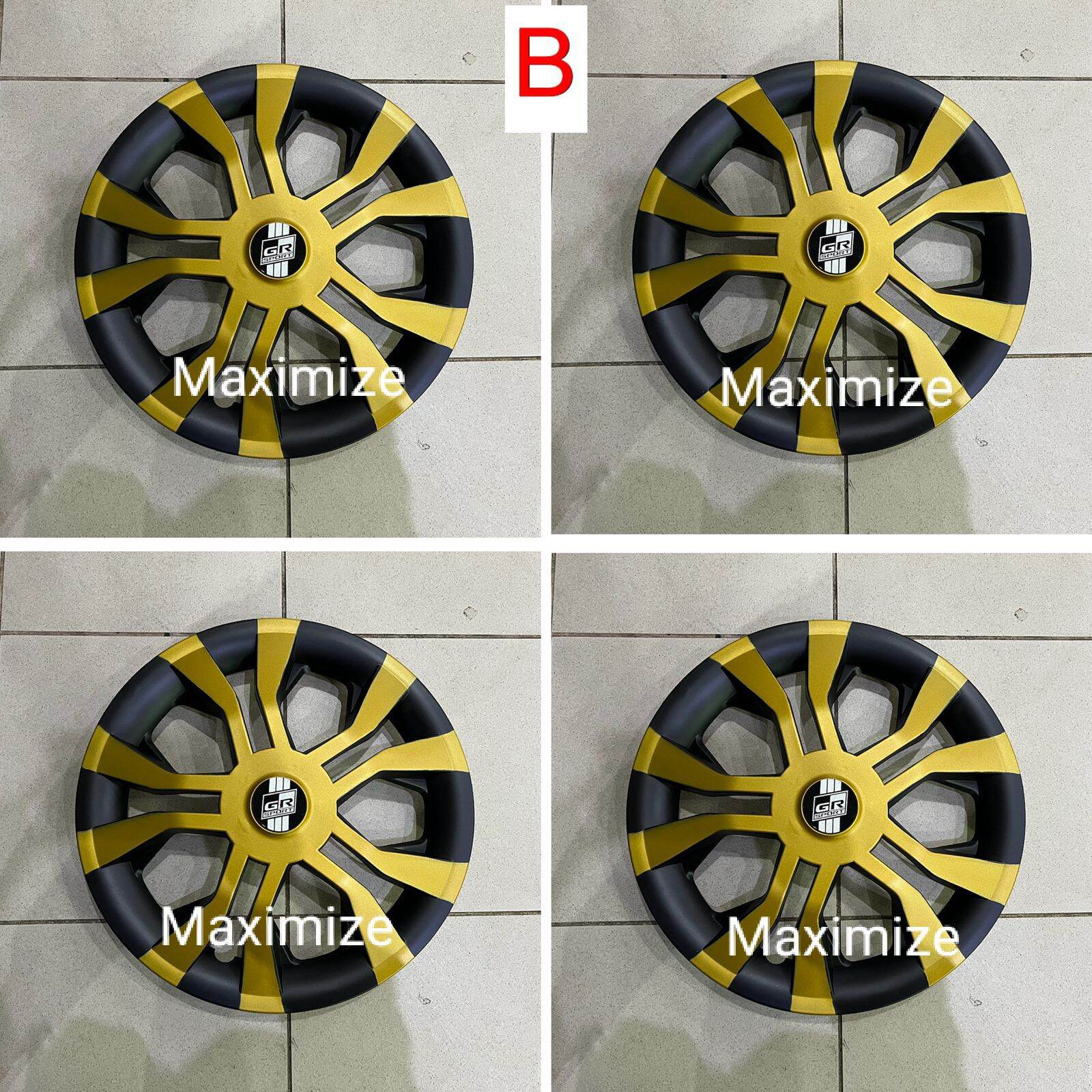 Dop Velg Roda Ring 13 14 GR Kuning Wheeldop Mobil Universal | Lazada ...