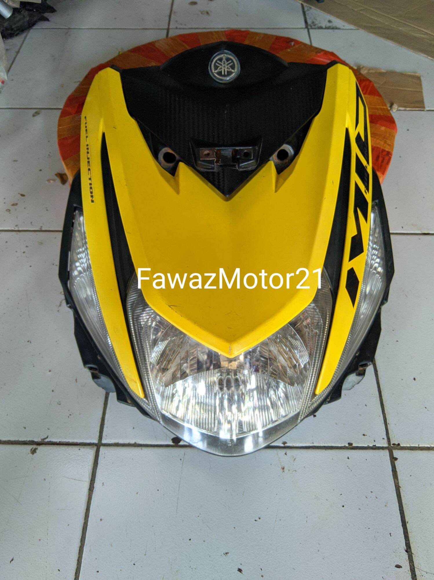 Bok Tameng Depan + Reflektor Lampu Mio m3 Mio Z Kuning Cabutan Original ...