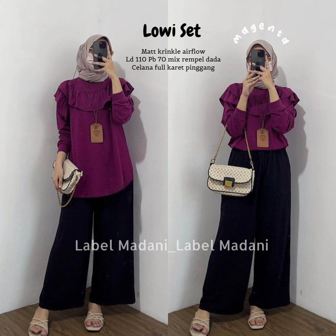 Lowi Set MILO 125.000 Keterangan lihat dipict LABEL madani | Lazada Indonesia